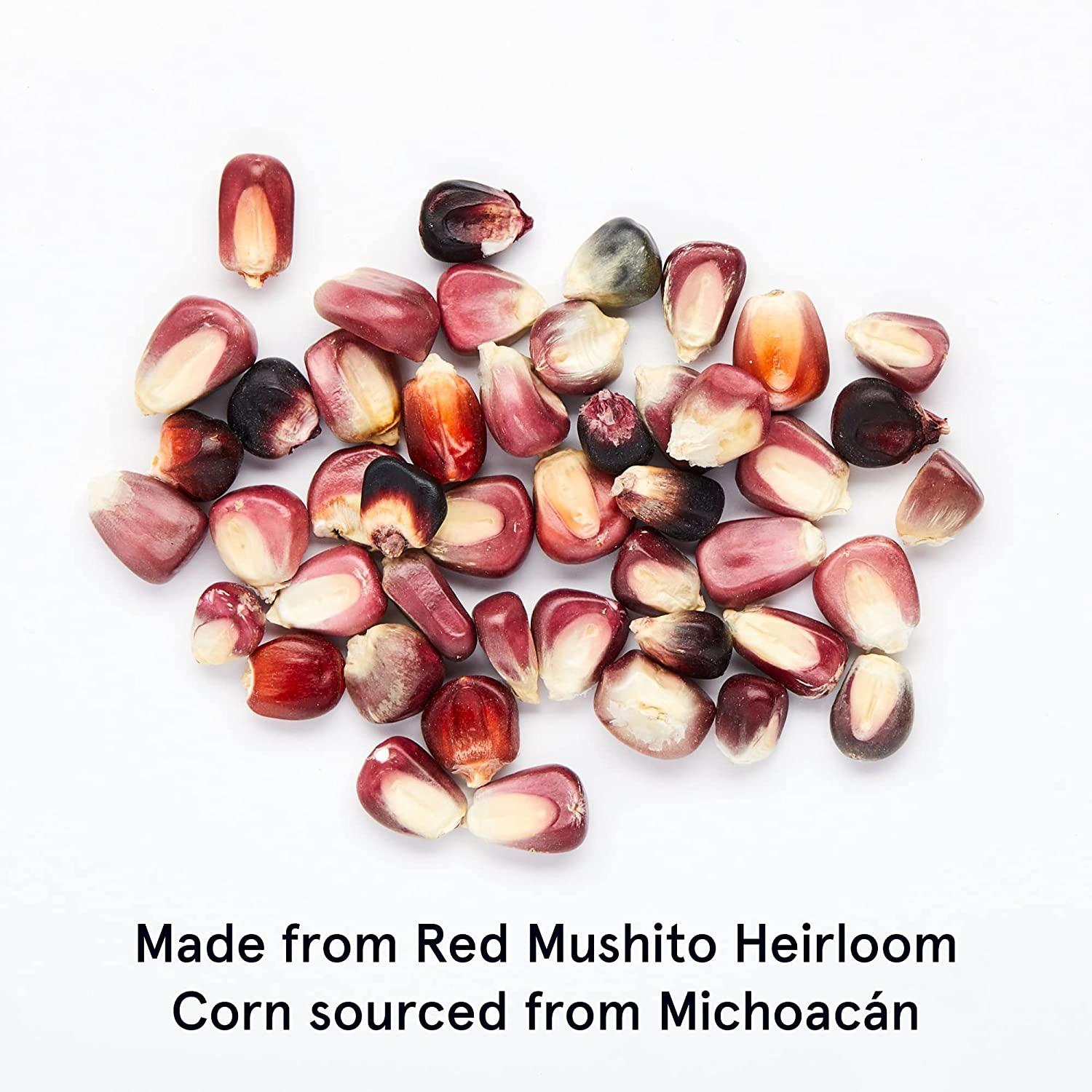 Organic Masienda Heirloom Red Corn Masa Harina - Perfect for Tortillas ...