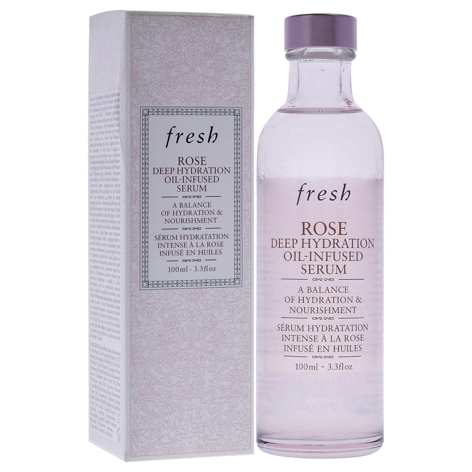 Fresh Rose Deep Hydration Oil-Infused Serum 3.3 fl. oz / 100 ml ...