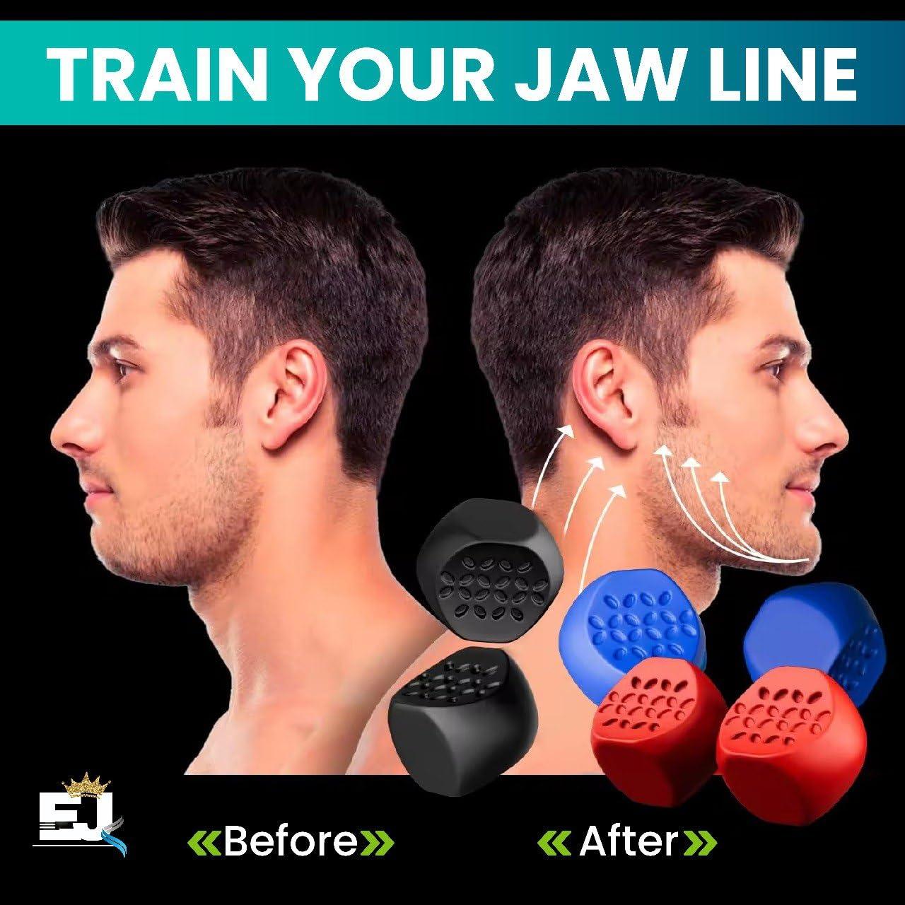 defined jawline exercises