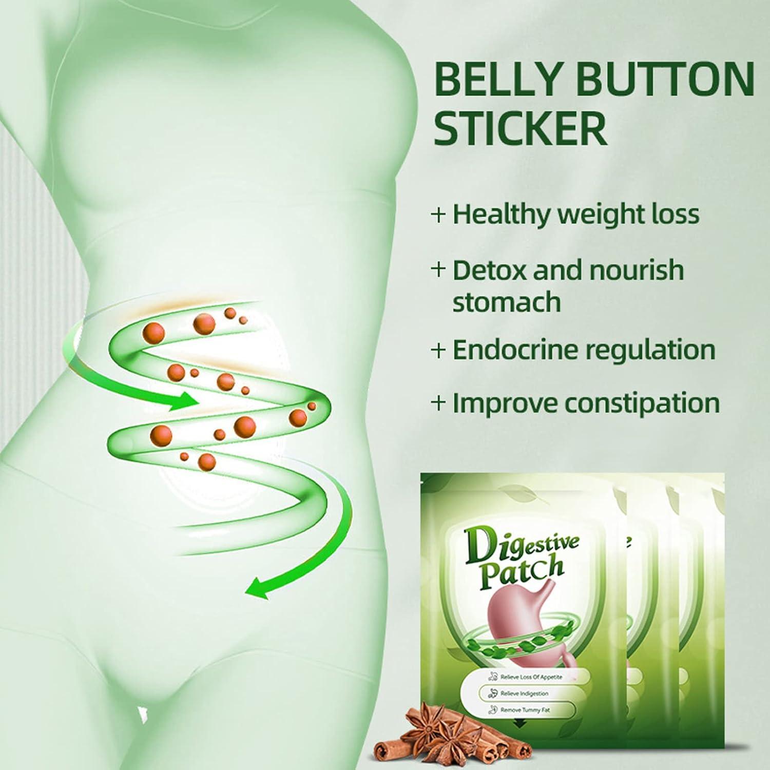 Buy Navel Plaster - 40 Pieces Abdominal Digestive Patch | Healthy Belly ...