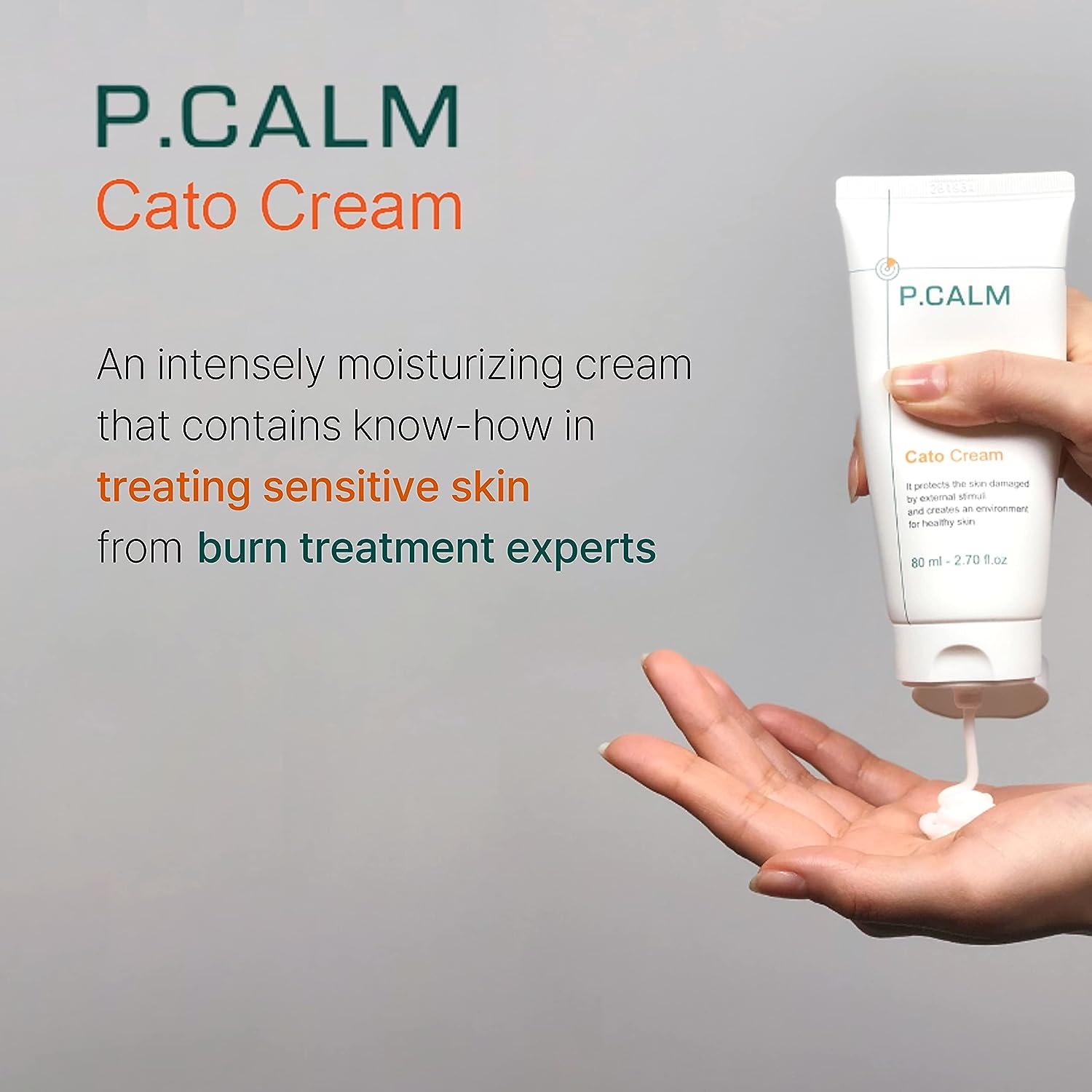 P.CALM Cato Vegan Facial Cream - Intensive Hydration for Sensitive Skin ...