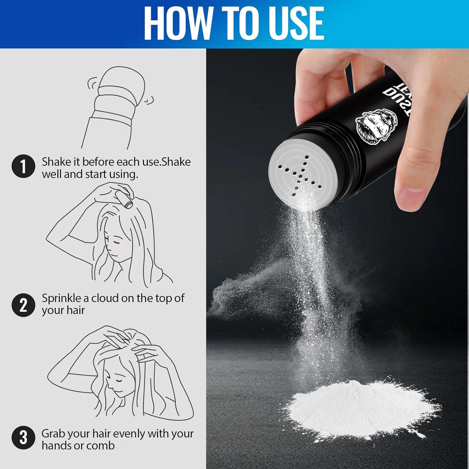 Styling Powder Texturizing Styling Powder Fluffy Styling Powder Hair ...