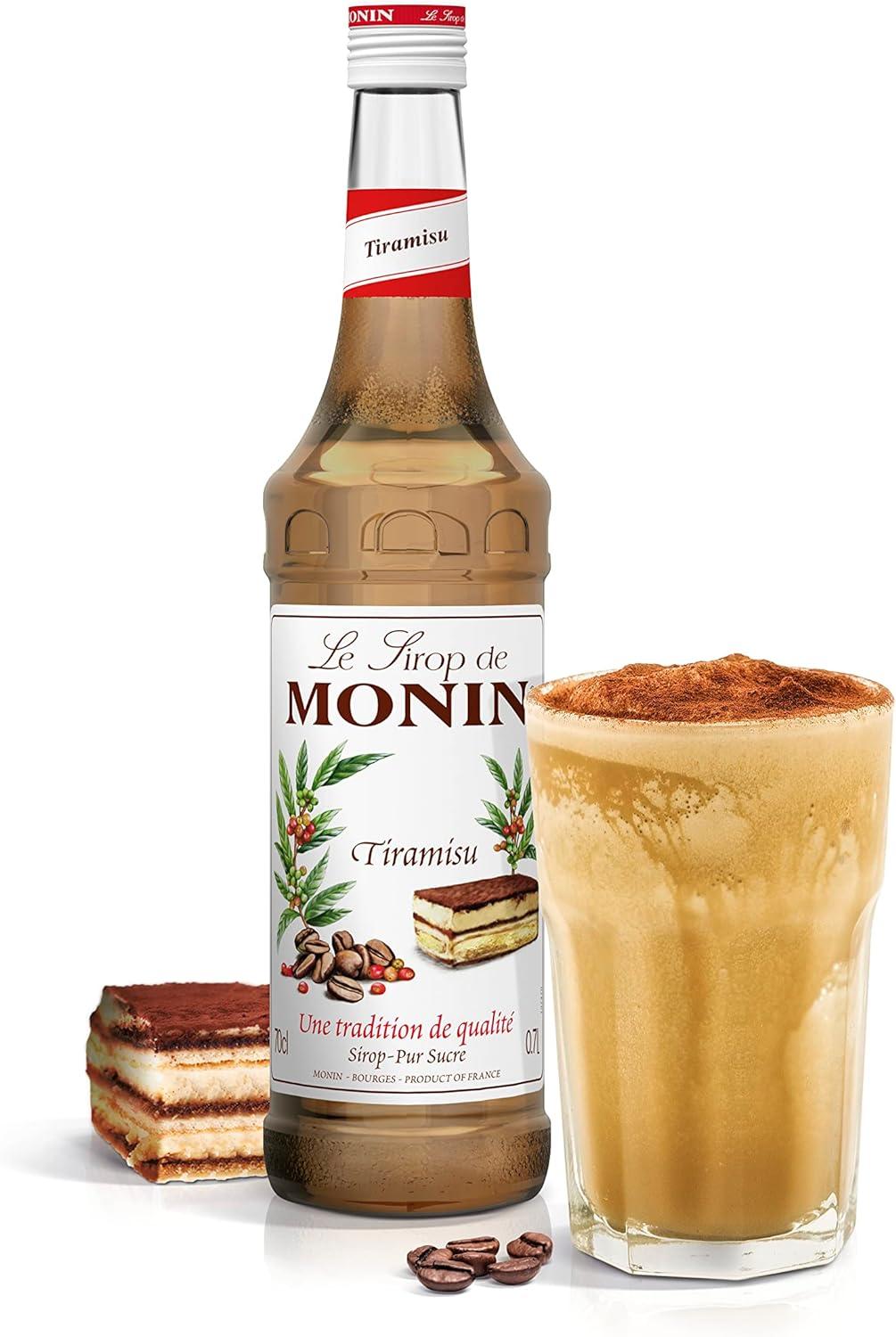 MONIN Premium Tiramisu Syrup 700ml - Ideal for Coffee, Baking, and ...