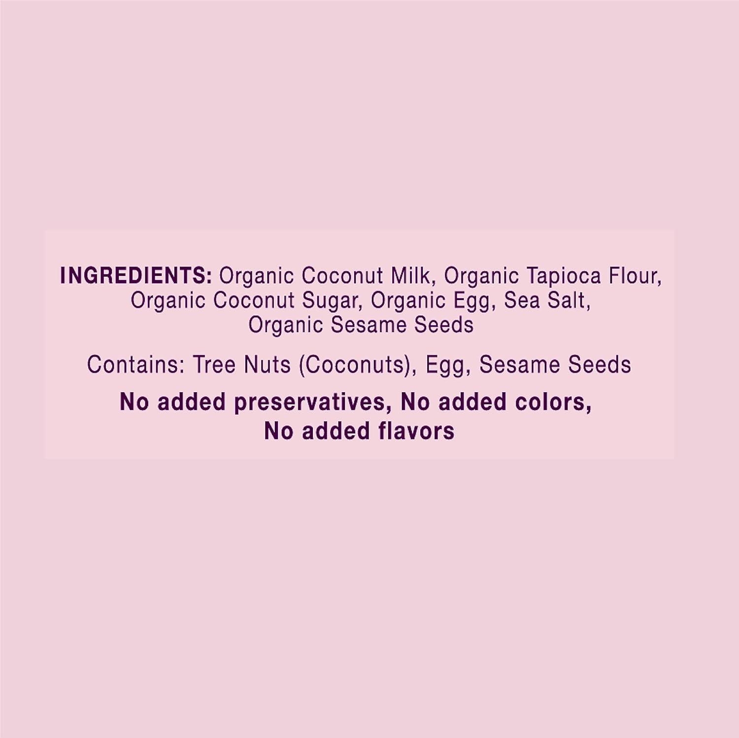 Ava Organics Coconut Crispy Rollers - Healthy Snack for Adults and Kids ...