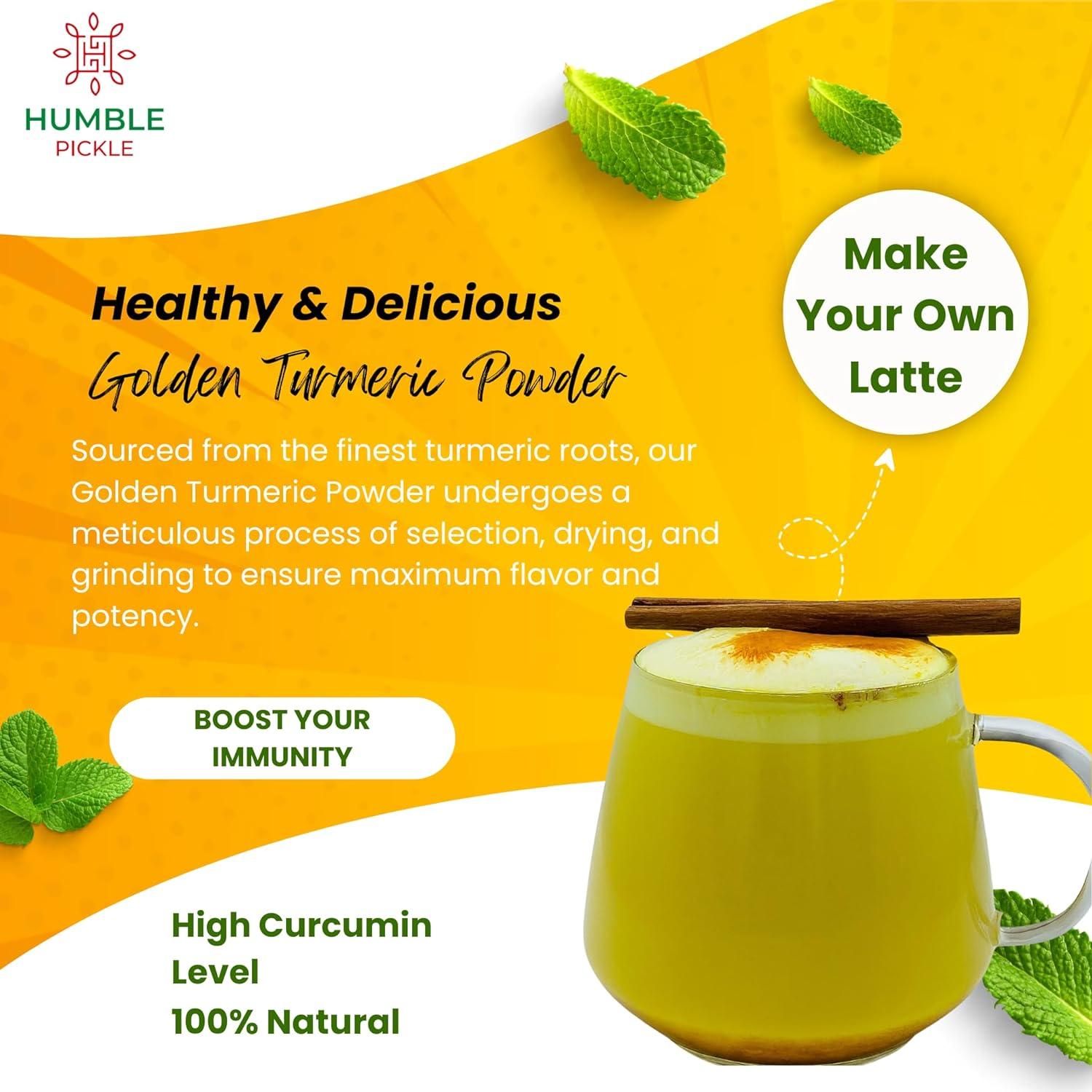 Turmeric Powder by Humble Pickle Traditionally Good 7 Oz No Additives ...