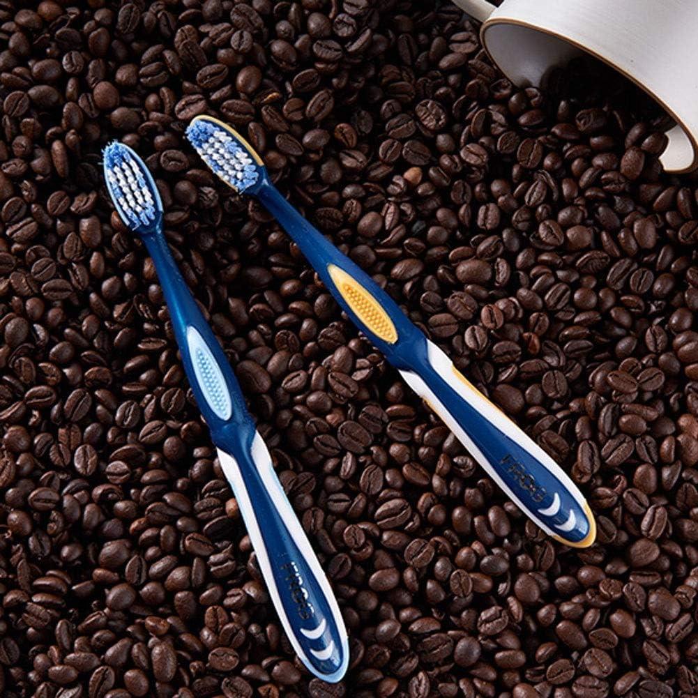 Clean Easy to Grip Handle Toothbrush - Manual Travel Toothbrush for Men ...