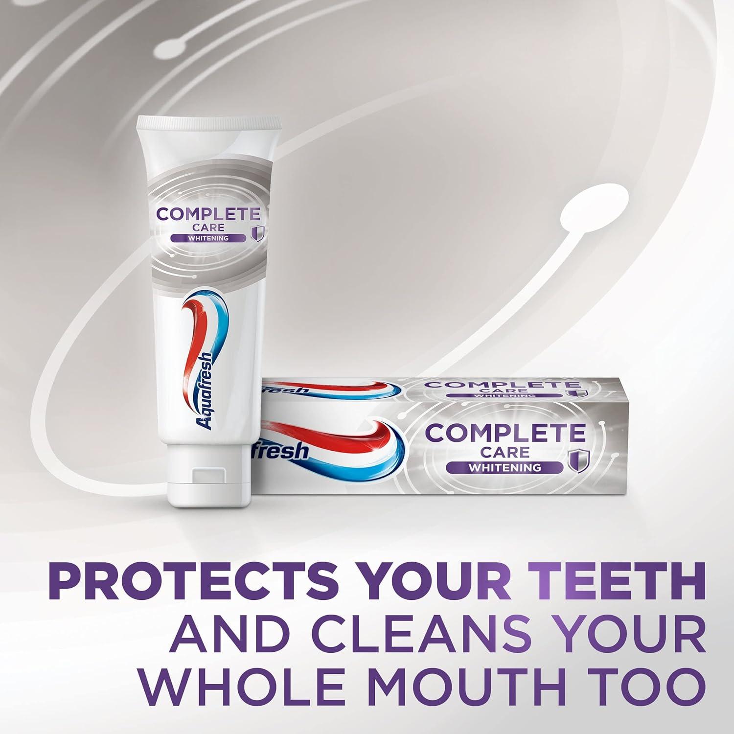 Aquafresh Complete Care Whitening Flouride Toothpaste 100ml (Pack of 1 ...