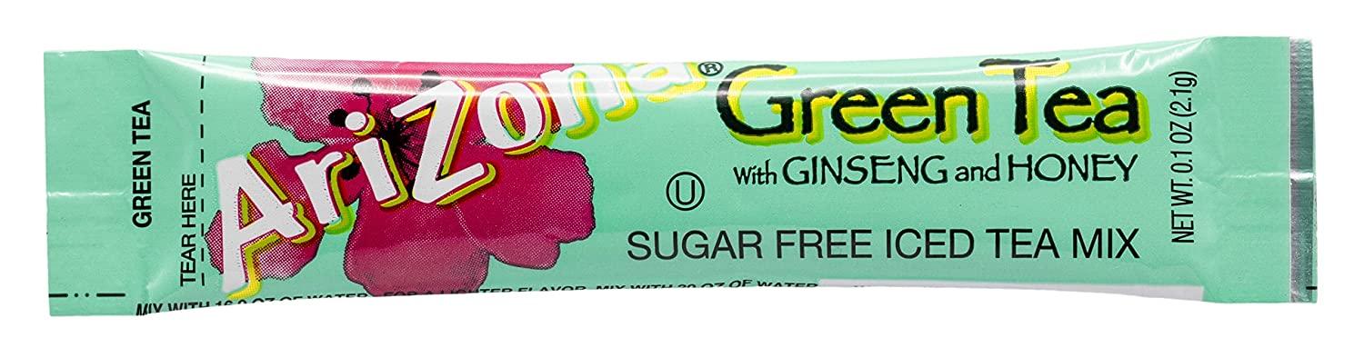 AriZona Green Tea with Ginseng Iced Tea Stix Sugar Free 30ct - Low ...