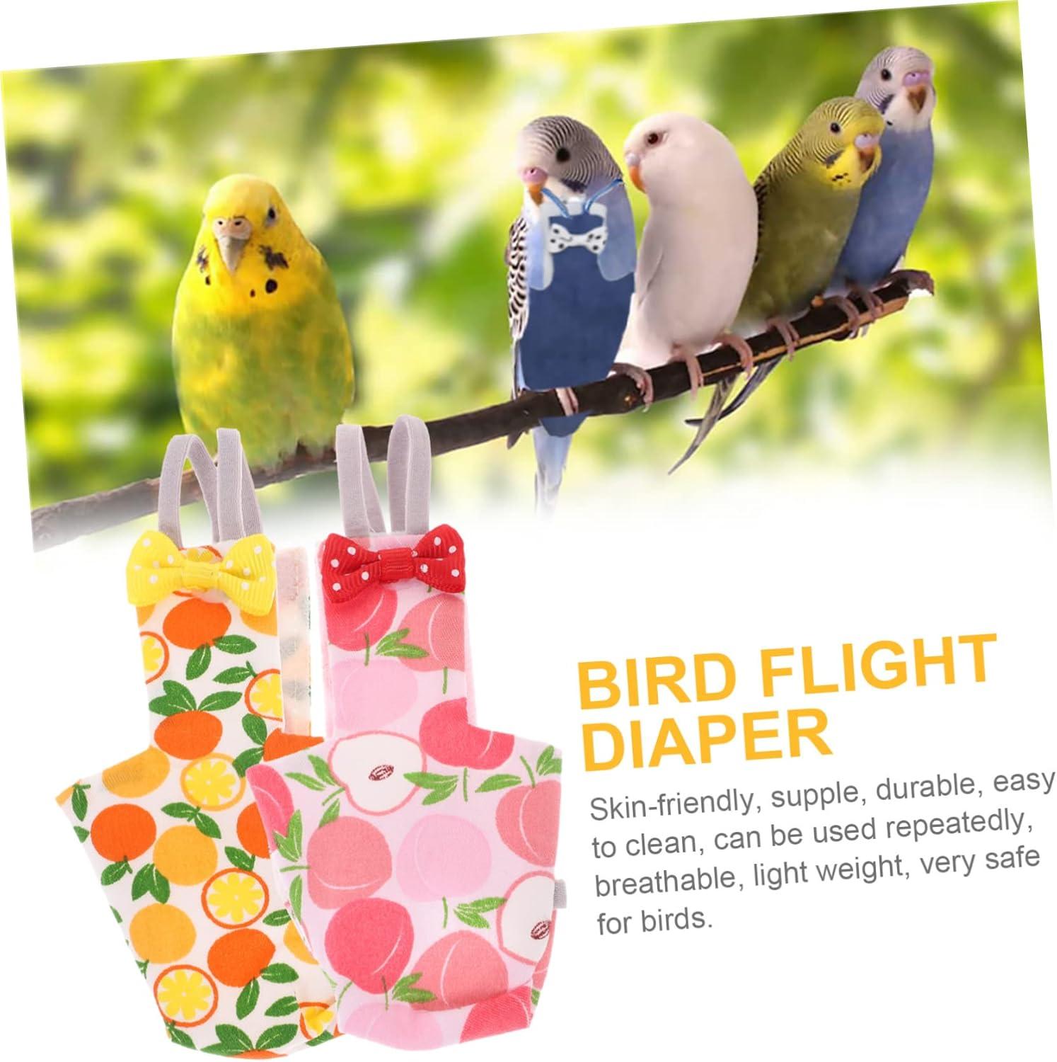 MipCase 6 STK Parrot Bird Clothing - Bowknot Flying Suit for ...