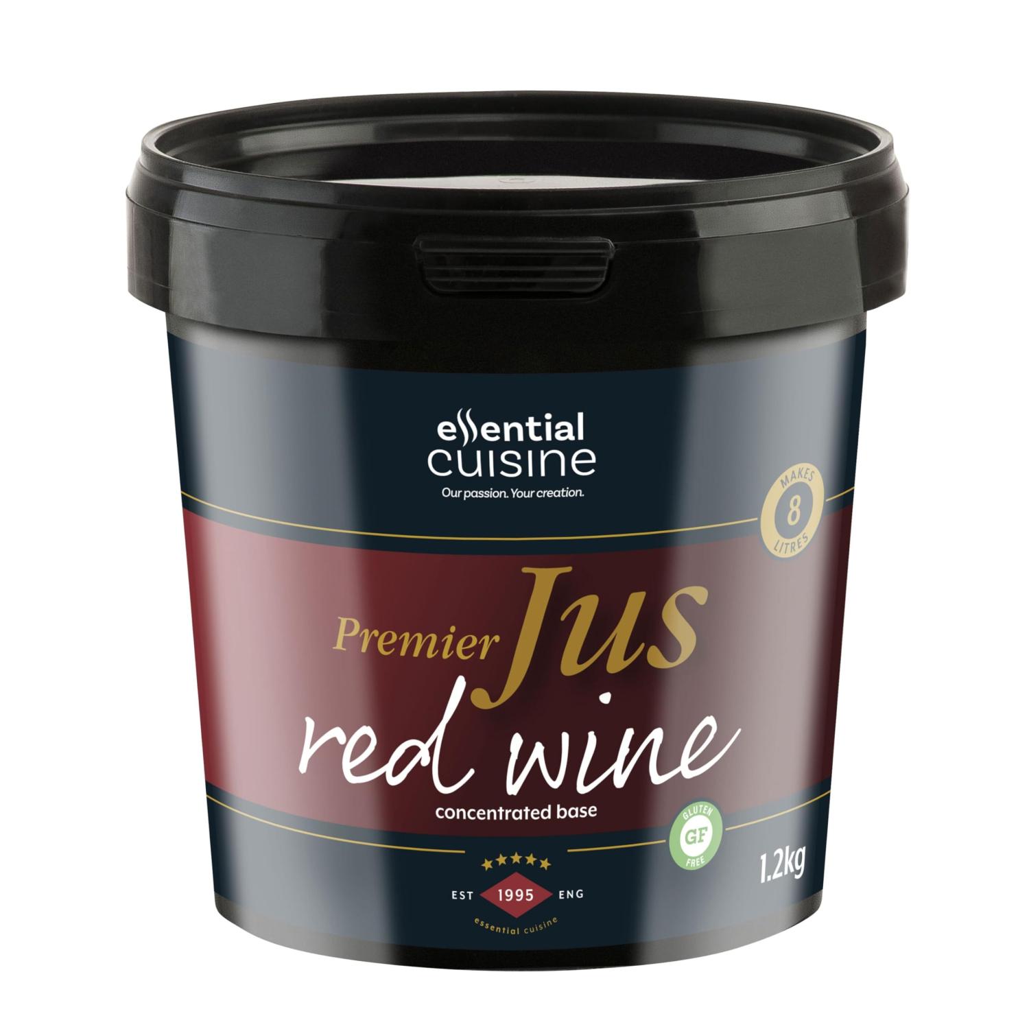 Essential Cuisine Premier Red Wine Jus 1.2kg - Rich & Flavorful Sauce ...