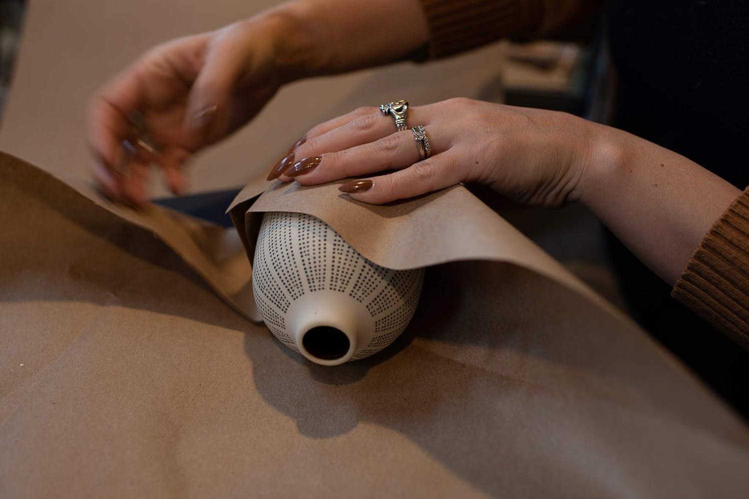 Kraft Brown Paper Roll 30 x 2400 (200 ft) - 100% Recyclable Craft ...