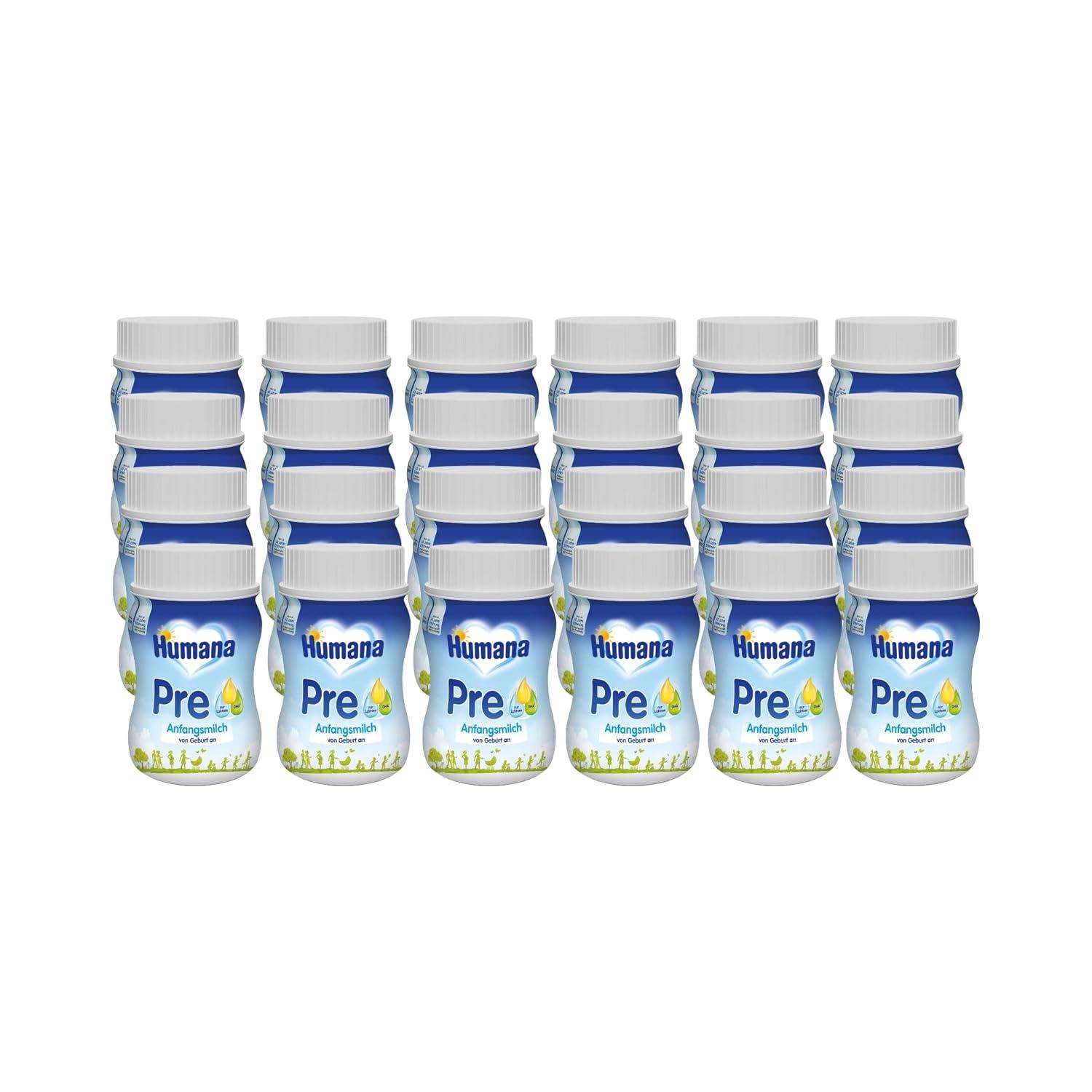 Humana Initial Milk - Ready-to-Drink Infant Formula with DHA 24 x 90ml ...