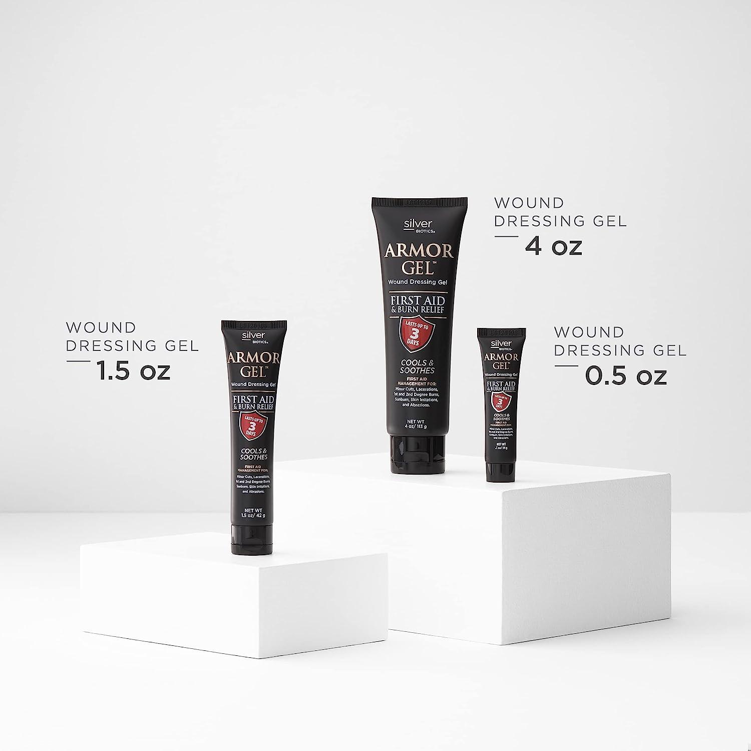 American Biotech Labs Silver Biotics Armor Gel 4 oz - Wound Dressing ...