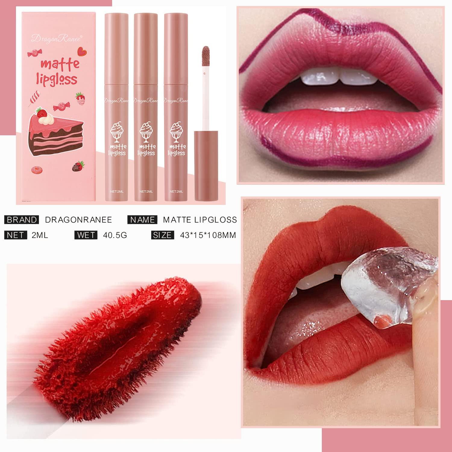 Nude Matte Lipstick Set - 24 Hour Superstay Glazes, Velvet Air Smooth ...
