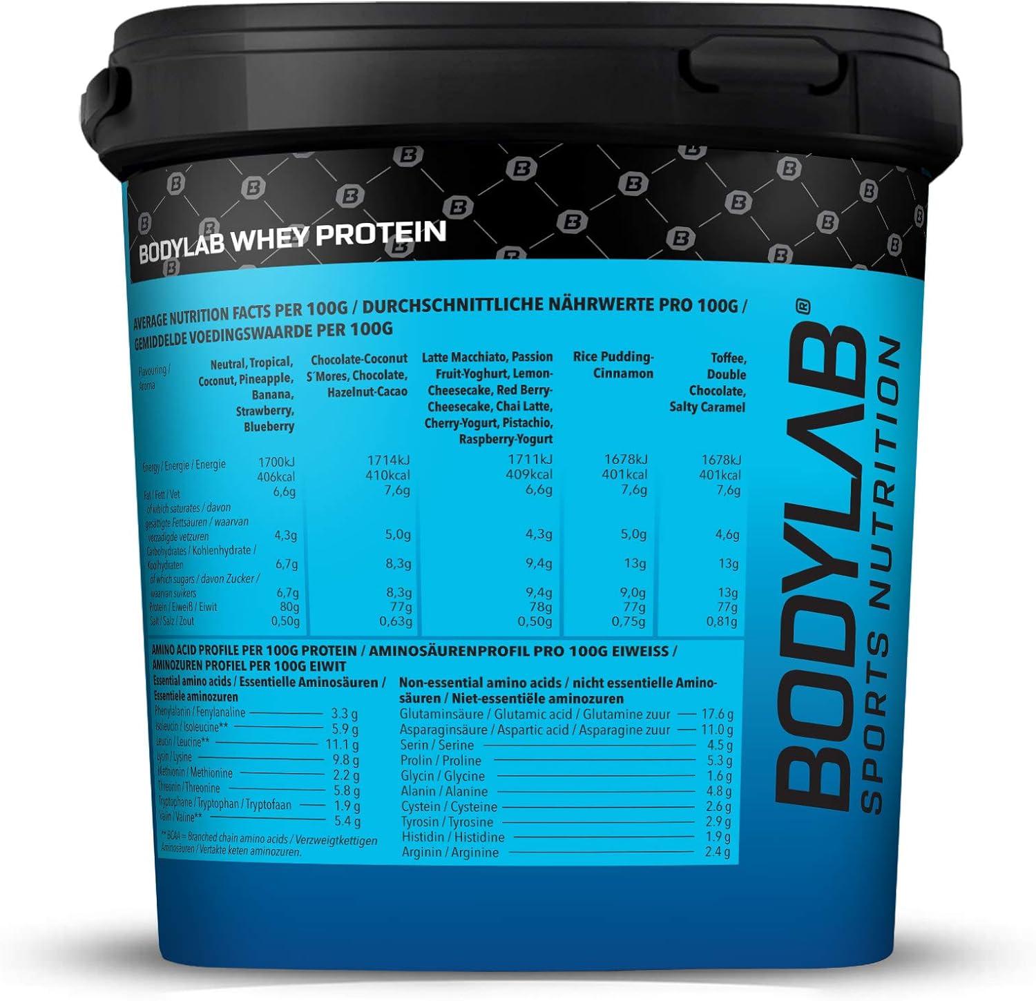 Buy Bodylab24 Whey Protein Powder Toffee 2kg - High Quality ...