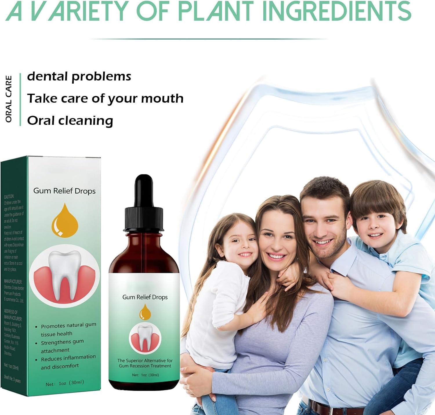 Buy Gum Regrowth Drops Repair & Regenerate Gums | 30ml Gum Casting ...