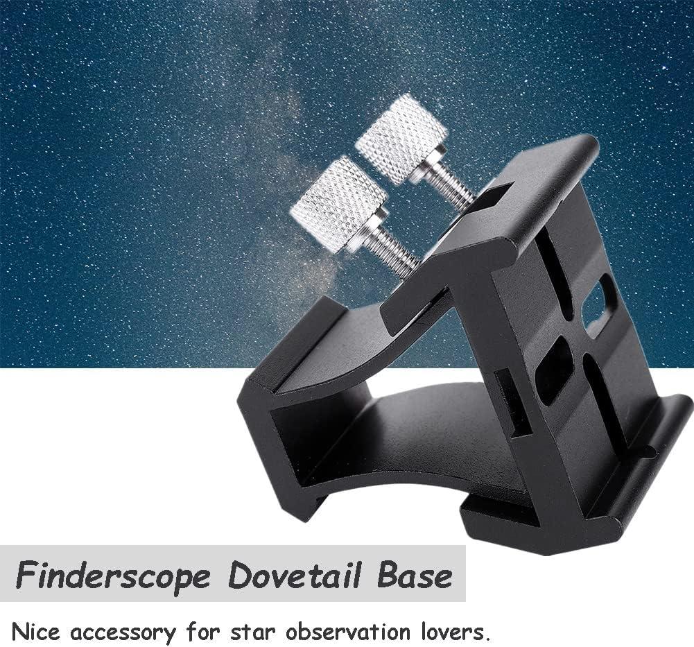 Telescope Finderscope Mounting Bracket with Dovetail Slot Plate - Dovetail Base for Accuracy and ...