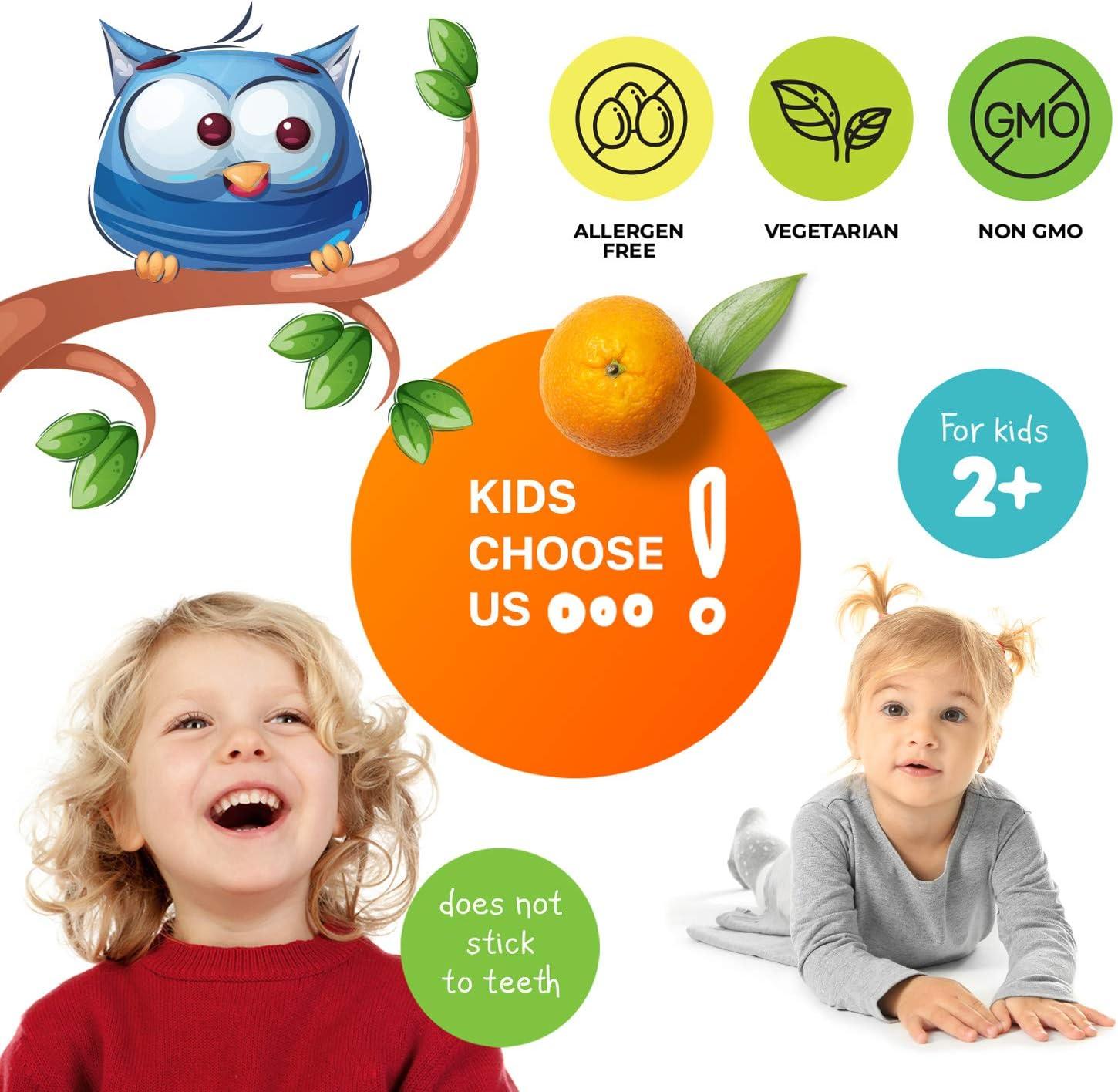 Kids Multivitamin Gummies | 14 Essential Vitamins | Daily Supplement ...