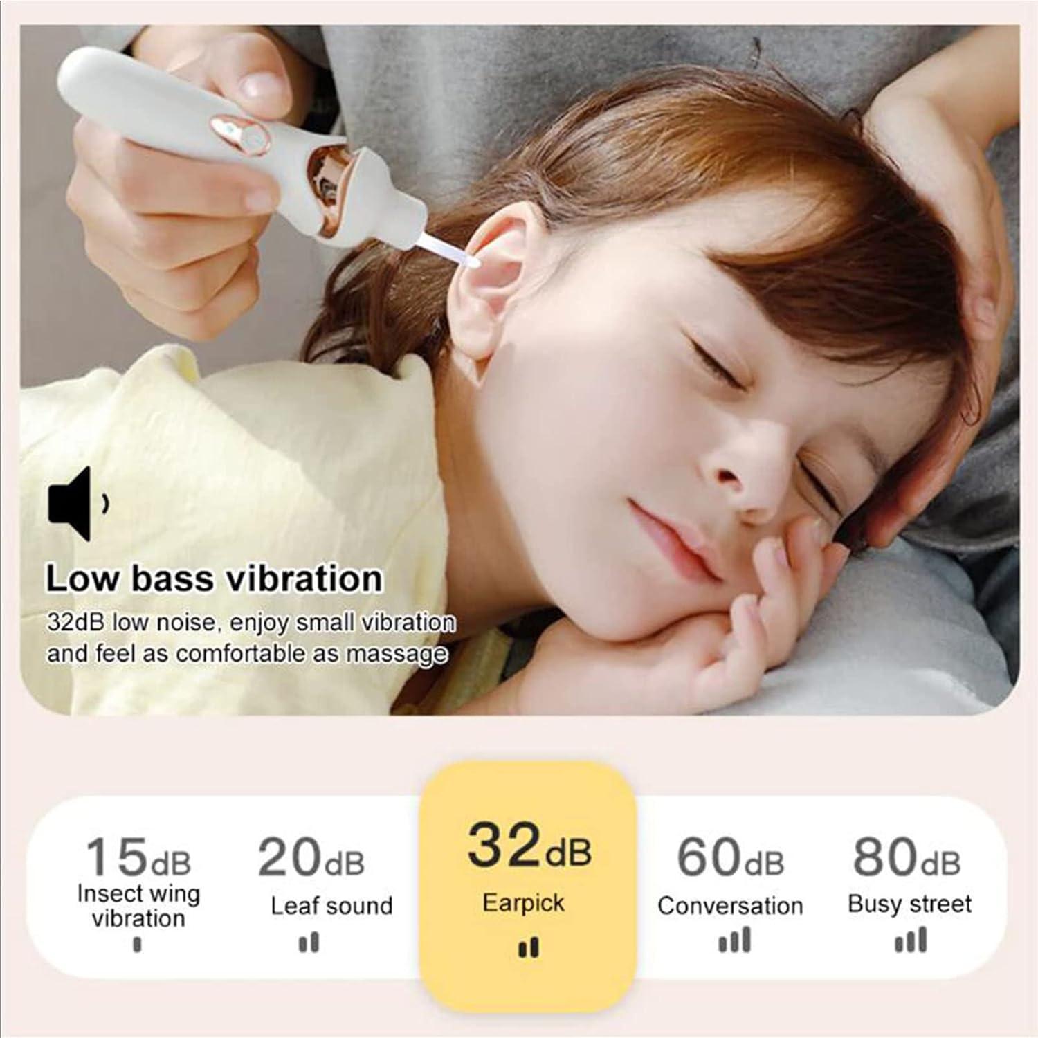 Electric Earwax Removal Tool - USB Charging, Visible Luminous Ear ...