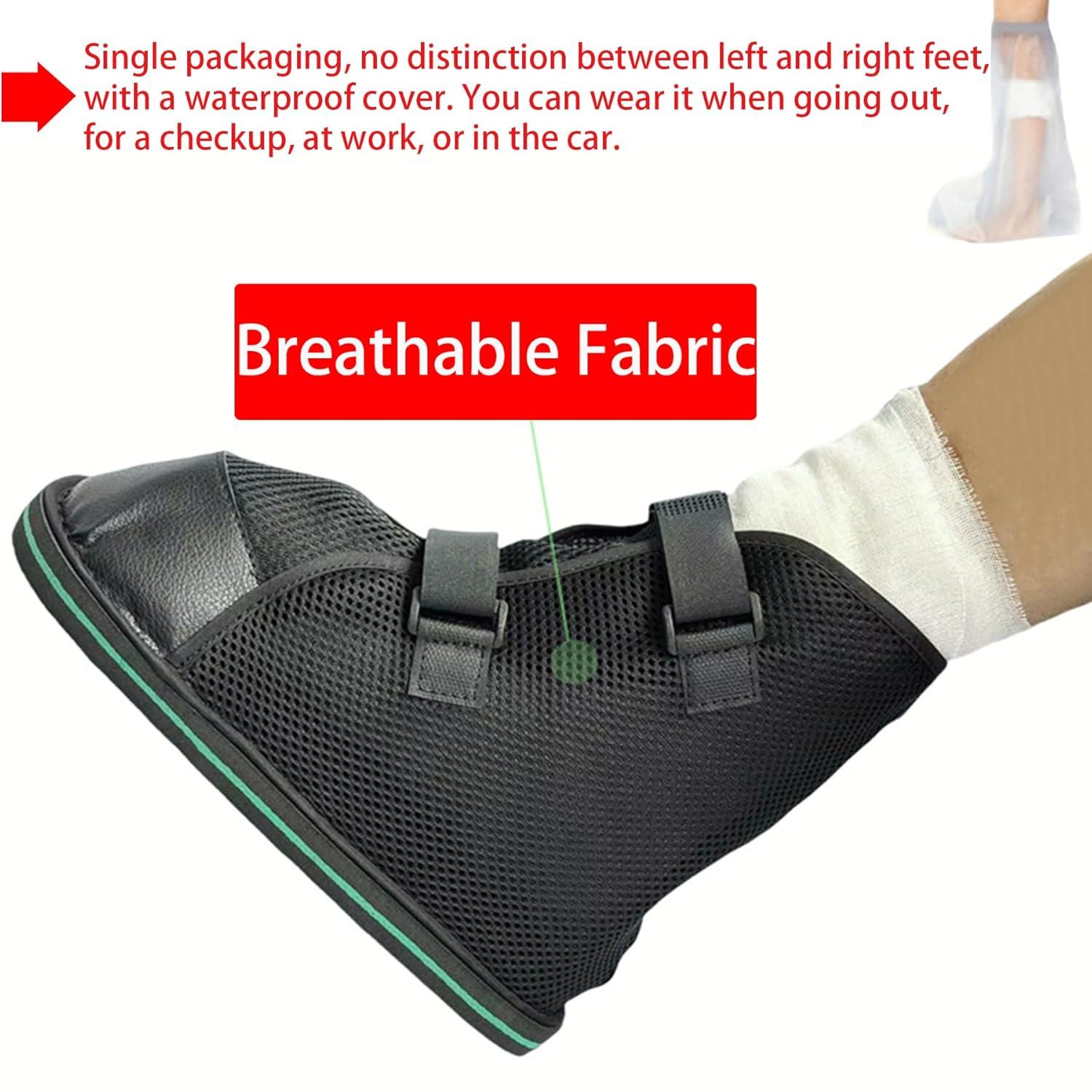 New Adjustable Cast Shoe Covers for Foot Recovery | Postoperative Boot ...