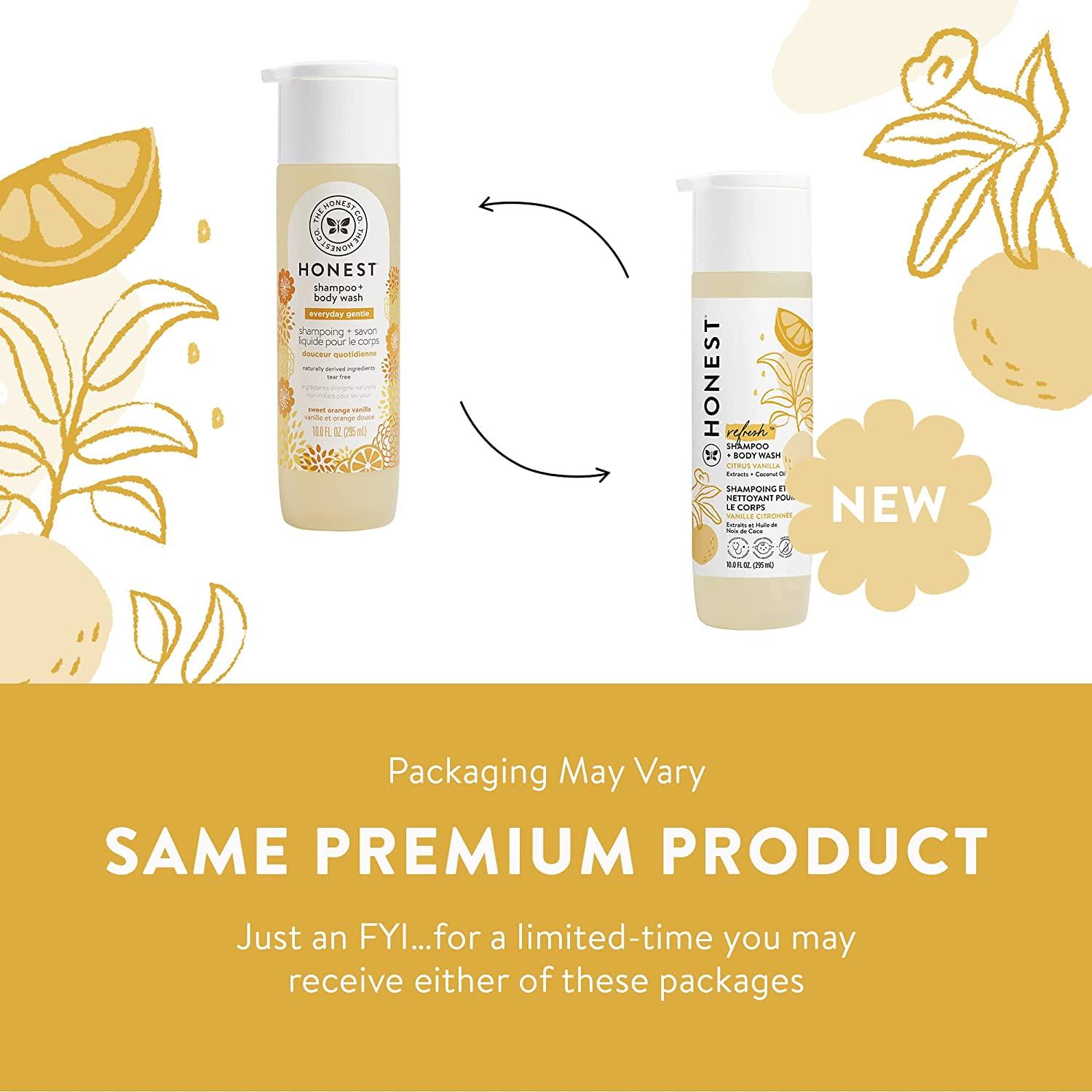 Buy The Honest Company Citrus Vanilla Shampoo & Body Wash 10 Fl. Oz ...