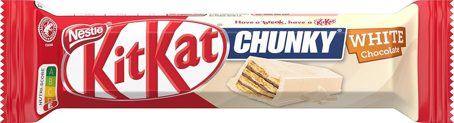 Buy KitKat Chunky White Chocolate Bar - 24 Pack (40g each ...