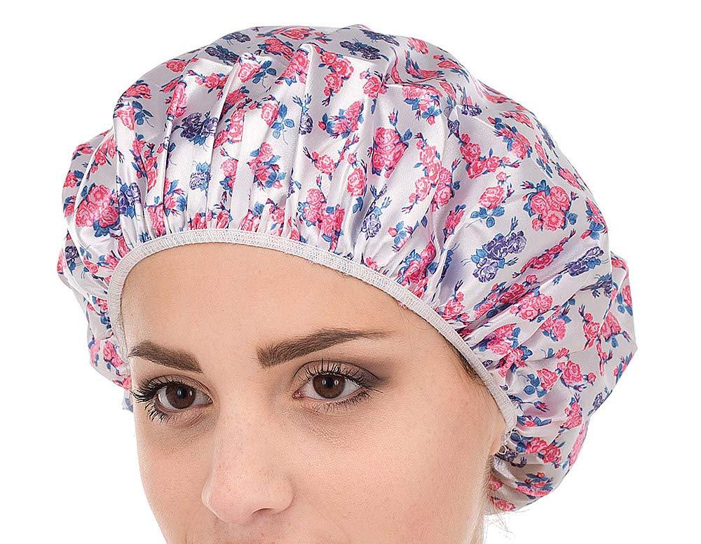 Stylish Shower Hood with Pink and Blue Flowers - Perfect for ...