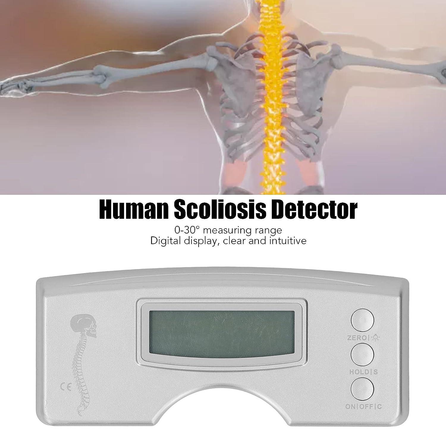 Scoliometer 0-30 Electronic Scoliosis Testing Meter Measuring and ...