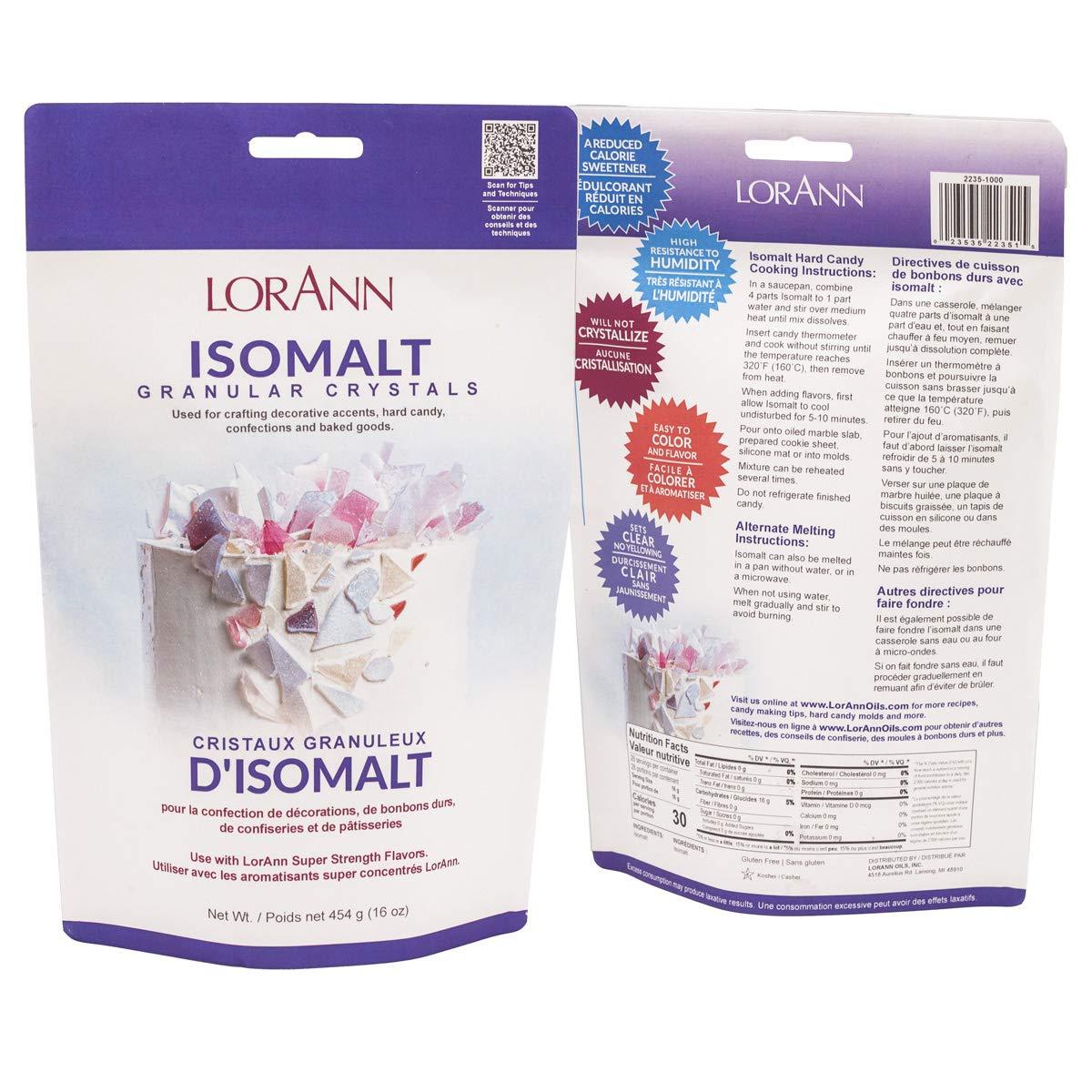 LorAnn Isomalt Granular - 1 lb | Premium Sugar Substitute for Baking and Candy Making | Buy Now ...