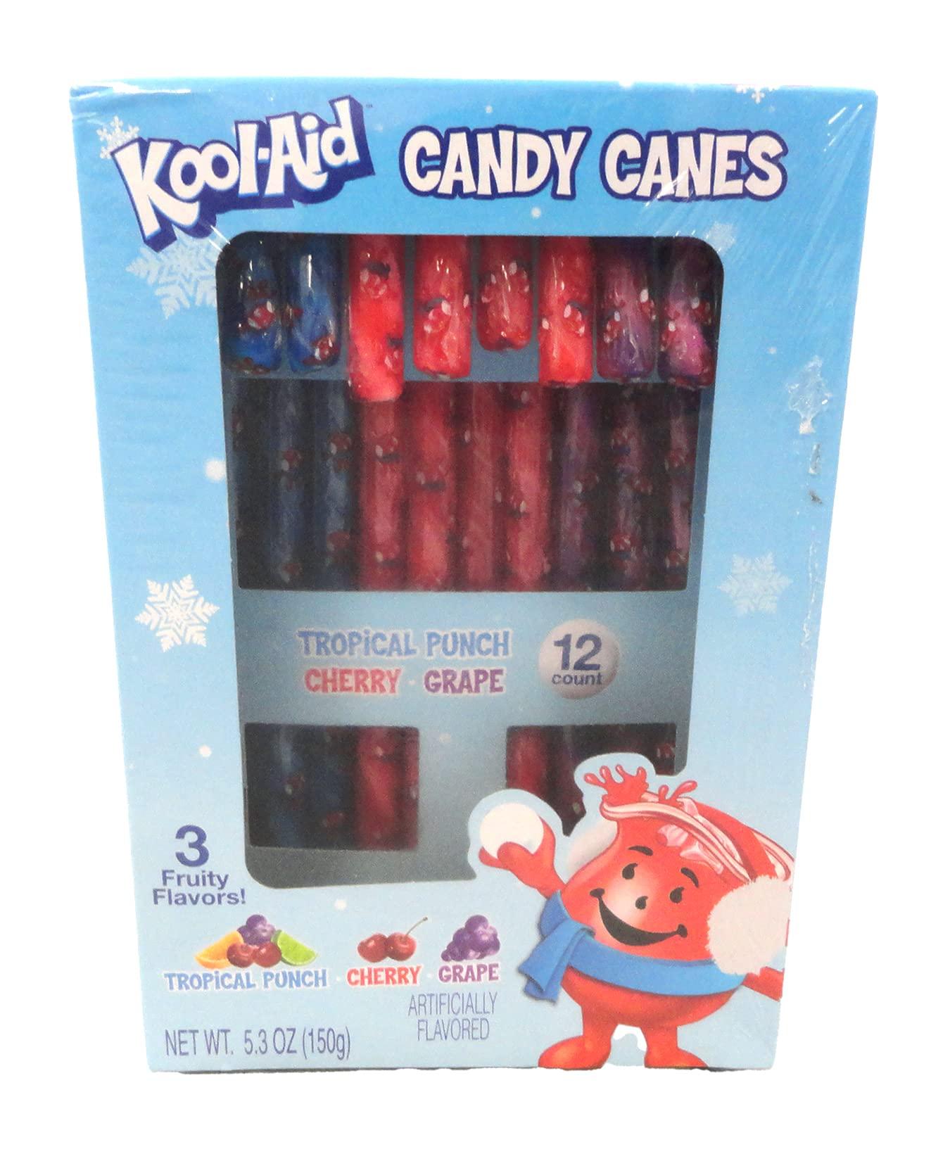 Kool-Aid Candy Canes 12 Ct 5.53 oz | Buy Now with Express International ...