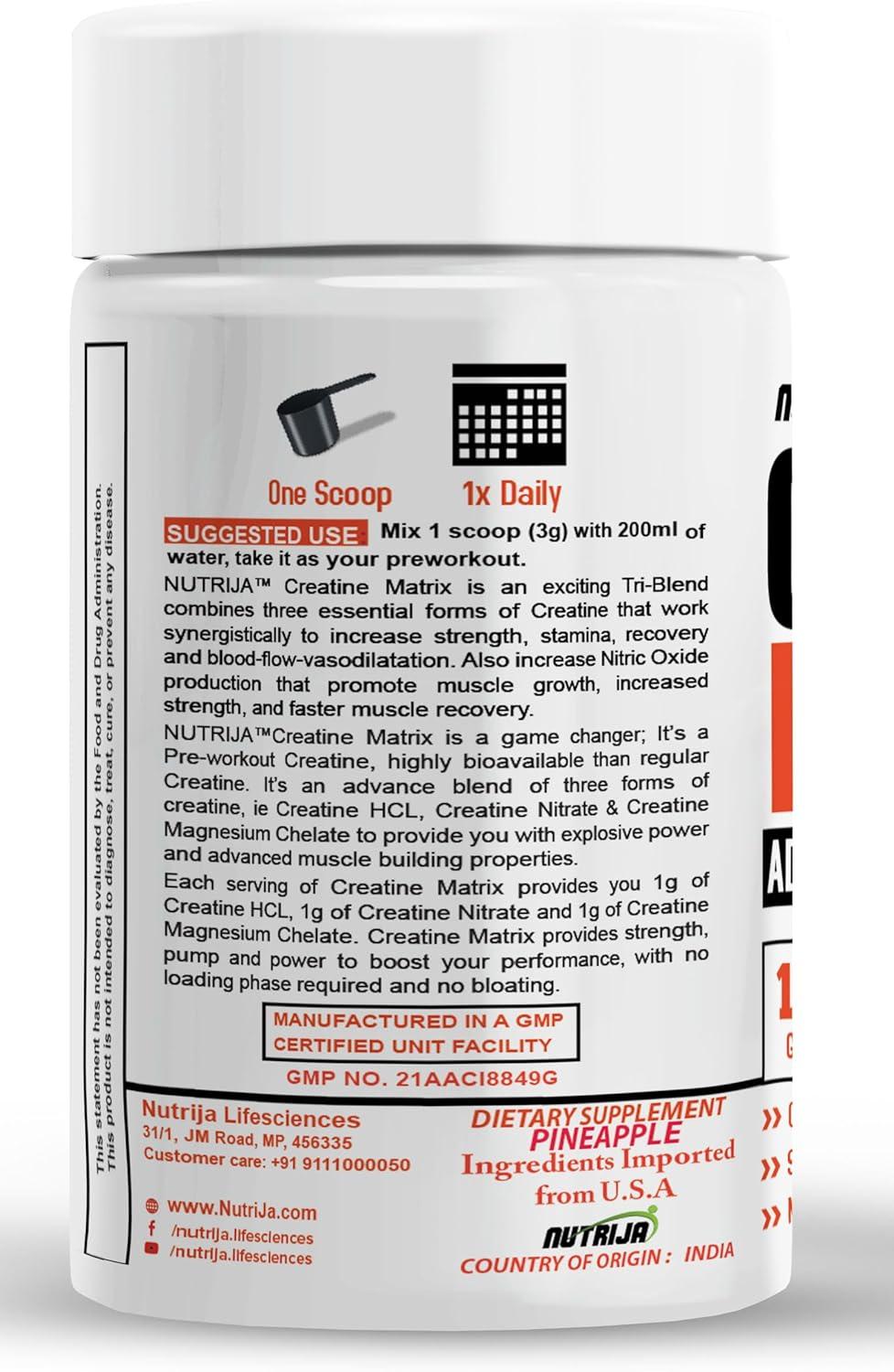Buy CREATINE Matrix - Premium Creatine HCL Nitrate & Magnesium Chelate ...