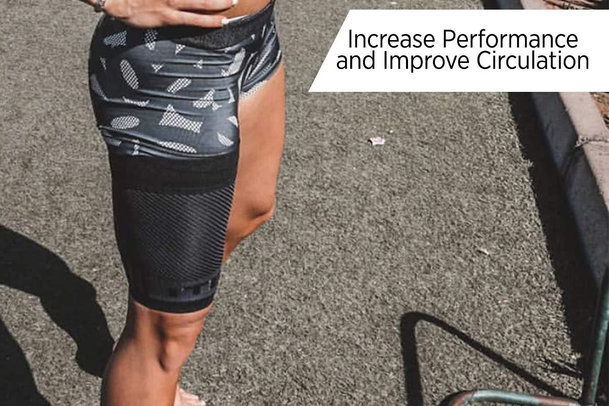 Buy OS1st QS4 Compression Quad/Hamstring Sleeve - X-Large ITBS Support ...