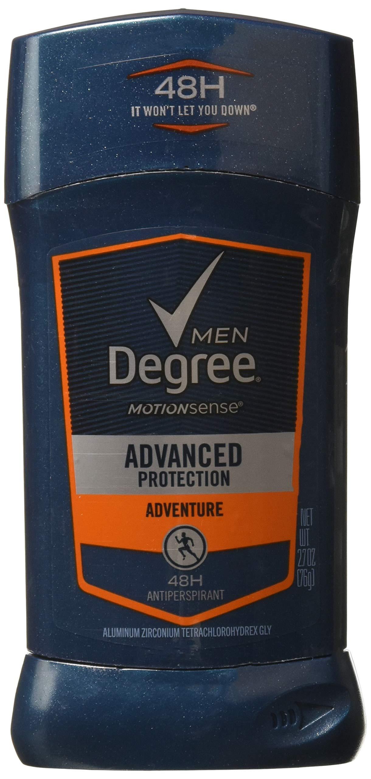 Degree Men MotionSense Antiperspirant Deodorant Adventure 2.7 oz - Long ...