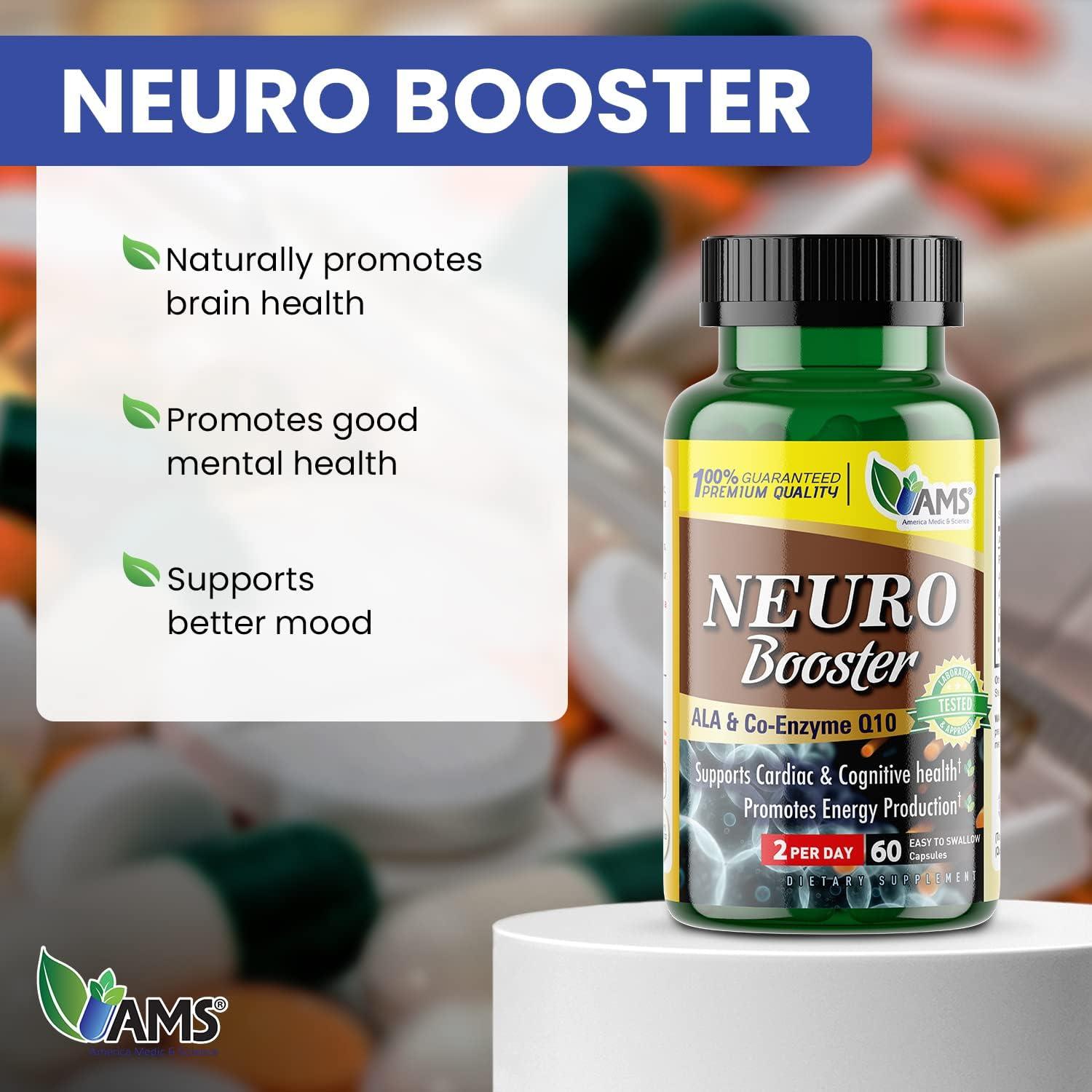 Neuro Booster Capsules | Brain Health Supplement for Memory & Cognitive ...