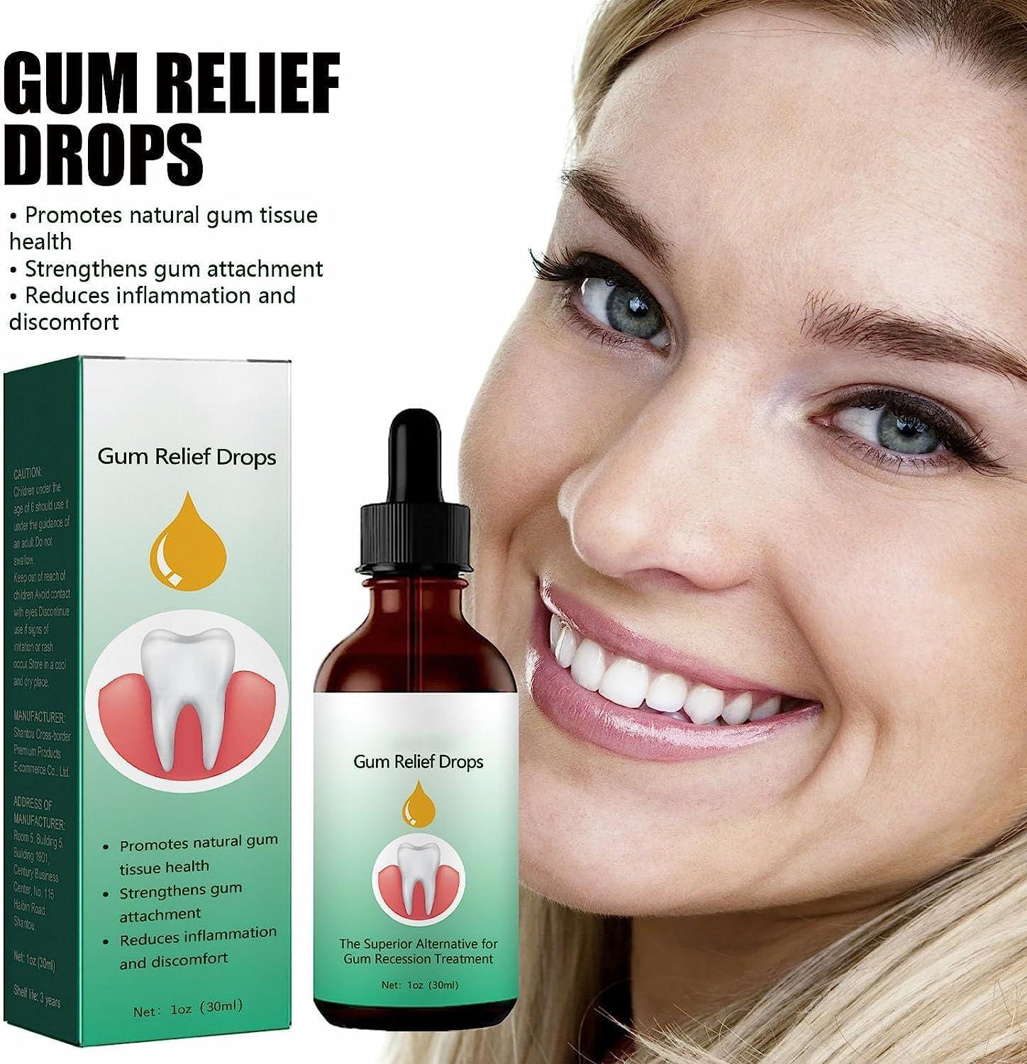 Dentizen Gum Regrowth Drops - Receding Gum Repair & Disease Treatment ...