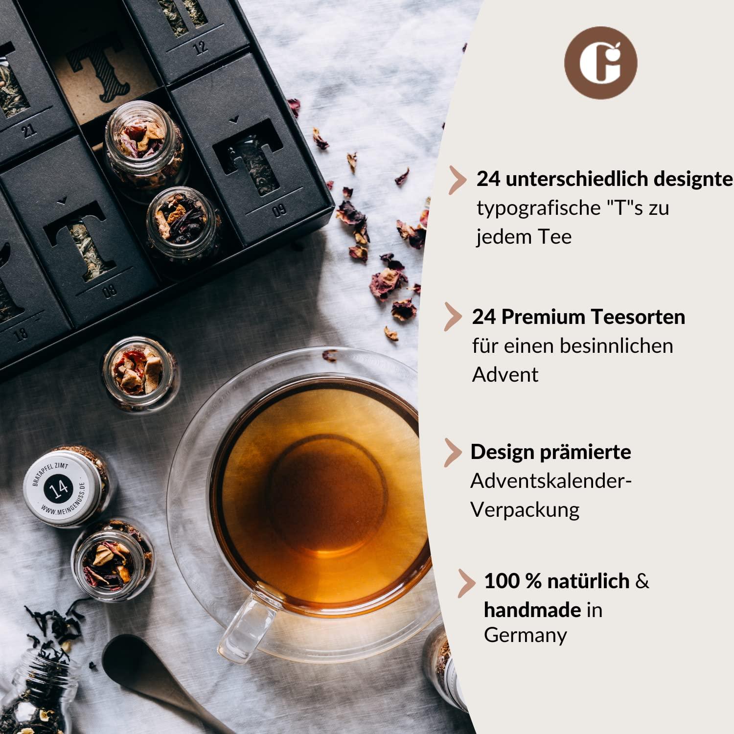 My Pleasure Tea Advent Calendar 2023 | 24 Fine Teas for 100 Cups ...