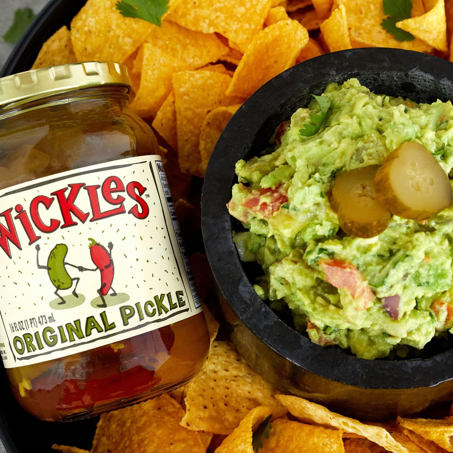 Wickles Pickles Original (3 Pack - 16oz Each) - Kosher Dill Pickle ...