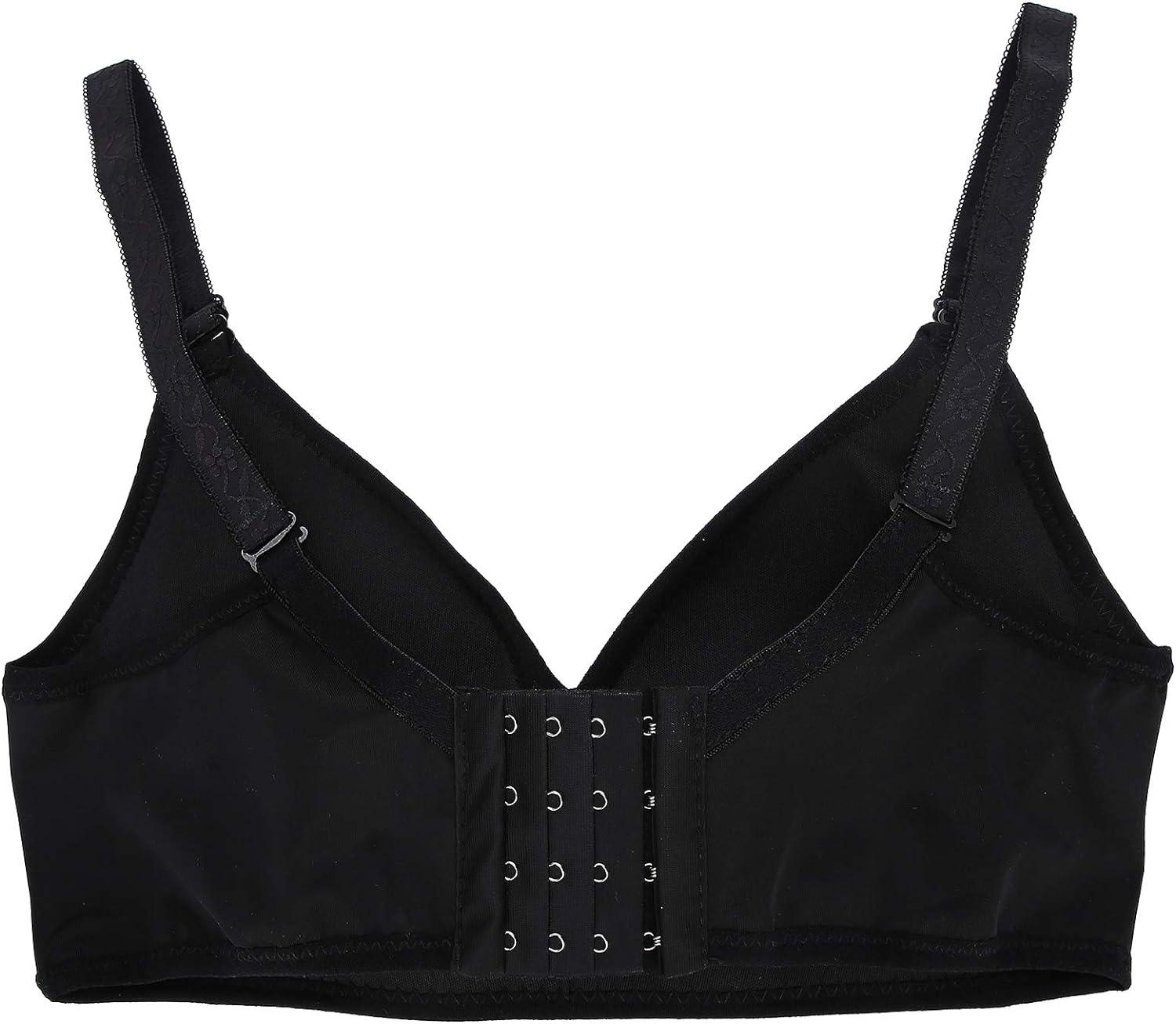 Heating Bra USB Black Plug-In - Breast Enhancement & Shaping Massage Bra