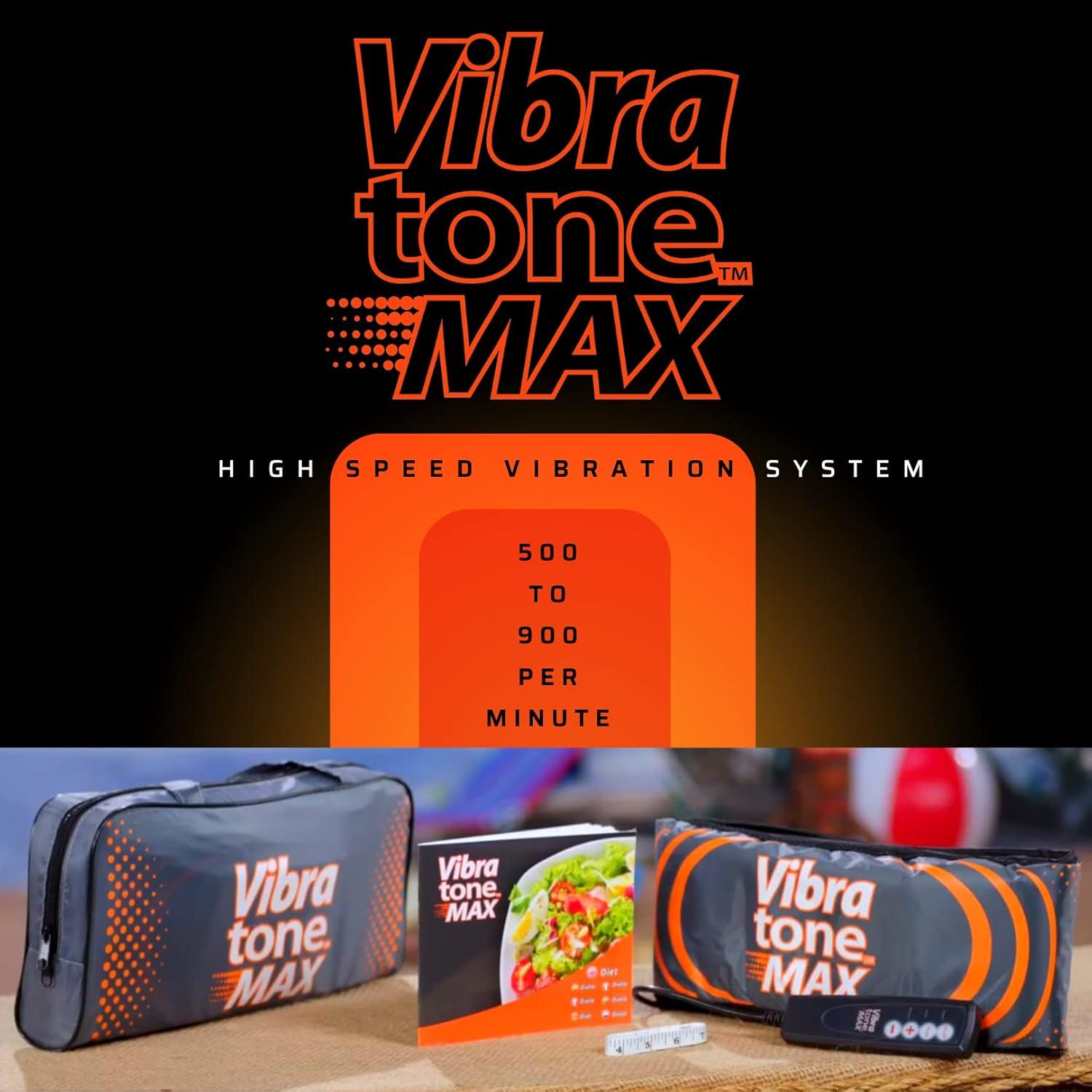 Buy Vibratone Max Abdominal Belt - Tone Your Belly Hips and Thighs with ...