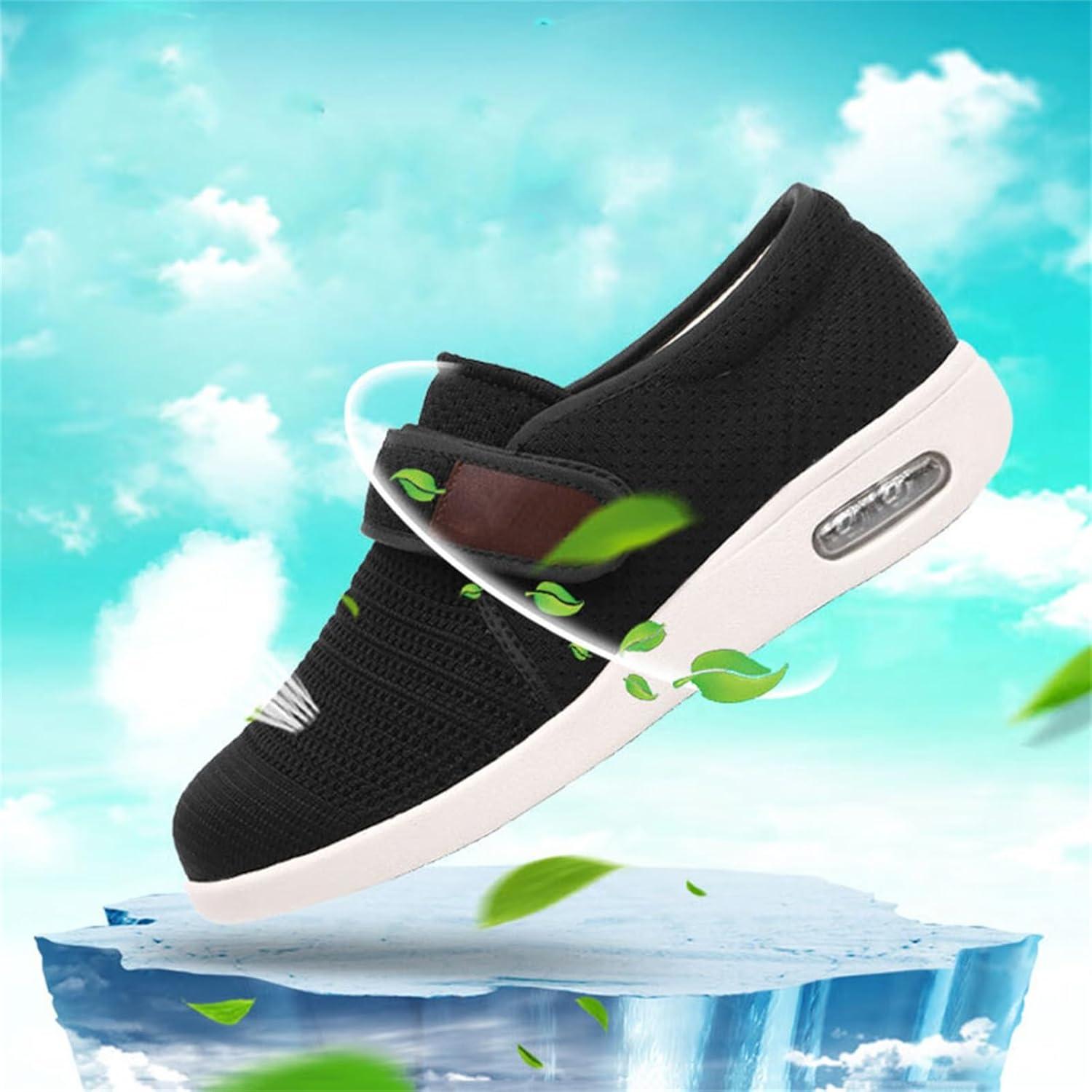 Shop Men's Breathable Diabetic Orthopedic Slippers - Wide Fit Edema ...