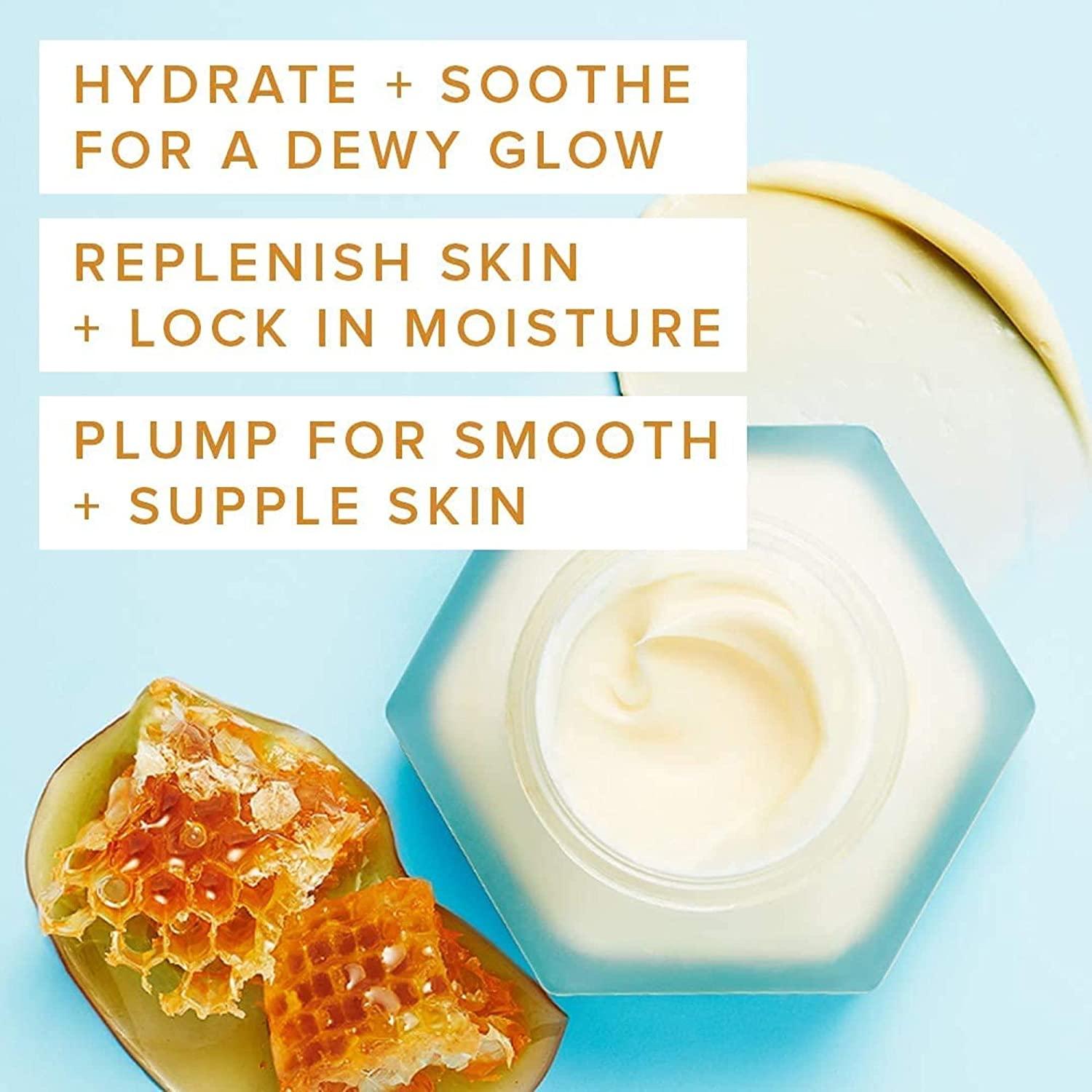 Farmacy Honey Halo Ceramide Face Moisturizer Cream - Hydrating Facial ...