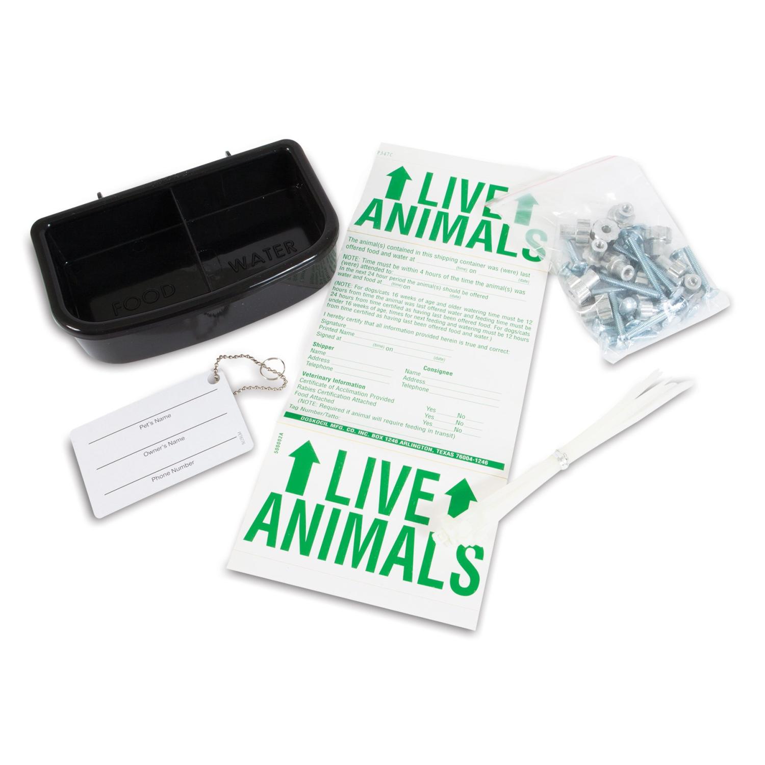 Doskocil Petmate Airline Travel Kit - Ultimate Pet Travel Solutions ...