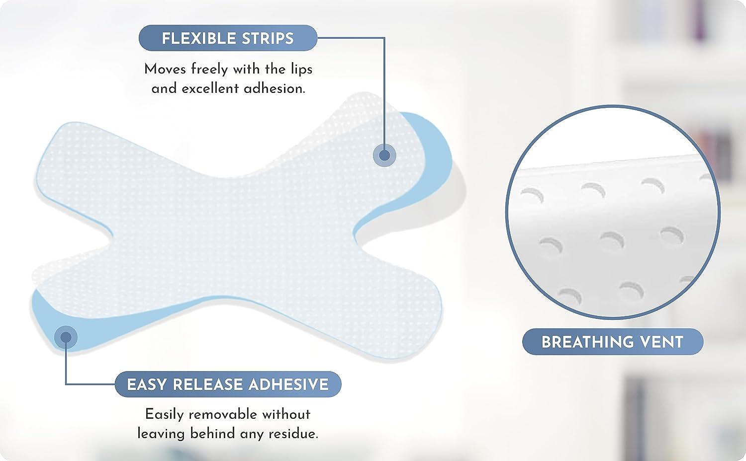 Dr. Snore's Premium Mouth Tape for Better Sleep and Instant Snoring ...