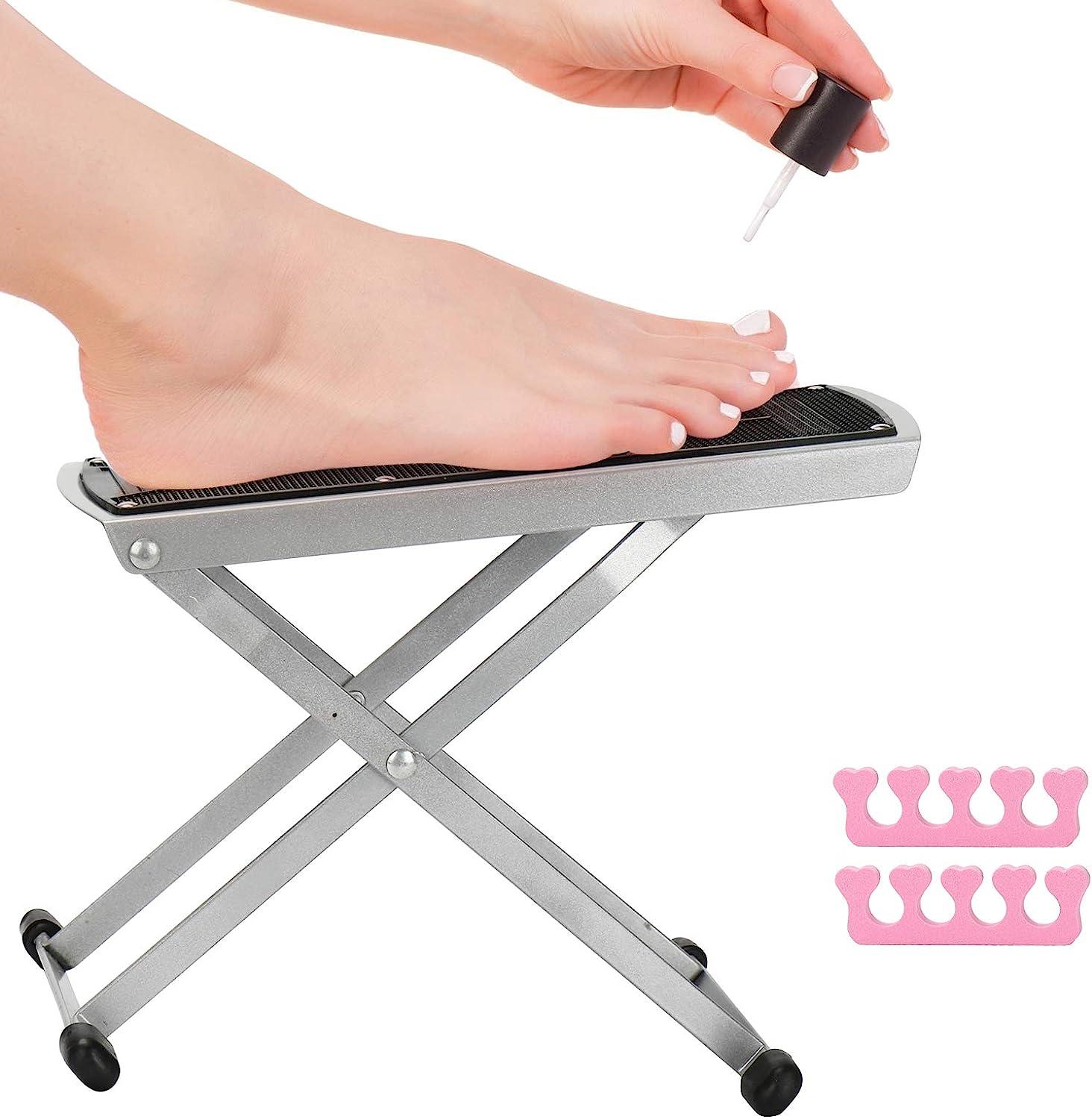 LiDiVi Adjustable Pedicure Foot Rest for Easy At-Home Pedicures - Non ...