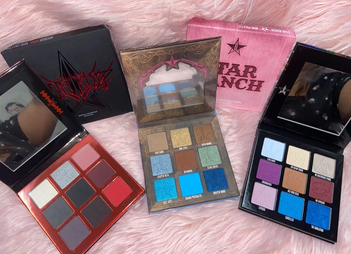 Jeffree Star Cosmetics Mini Eyeshadow Palette Bundle - Star Ranch ...