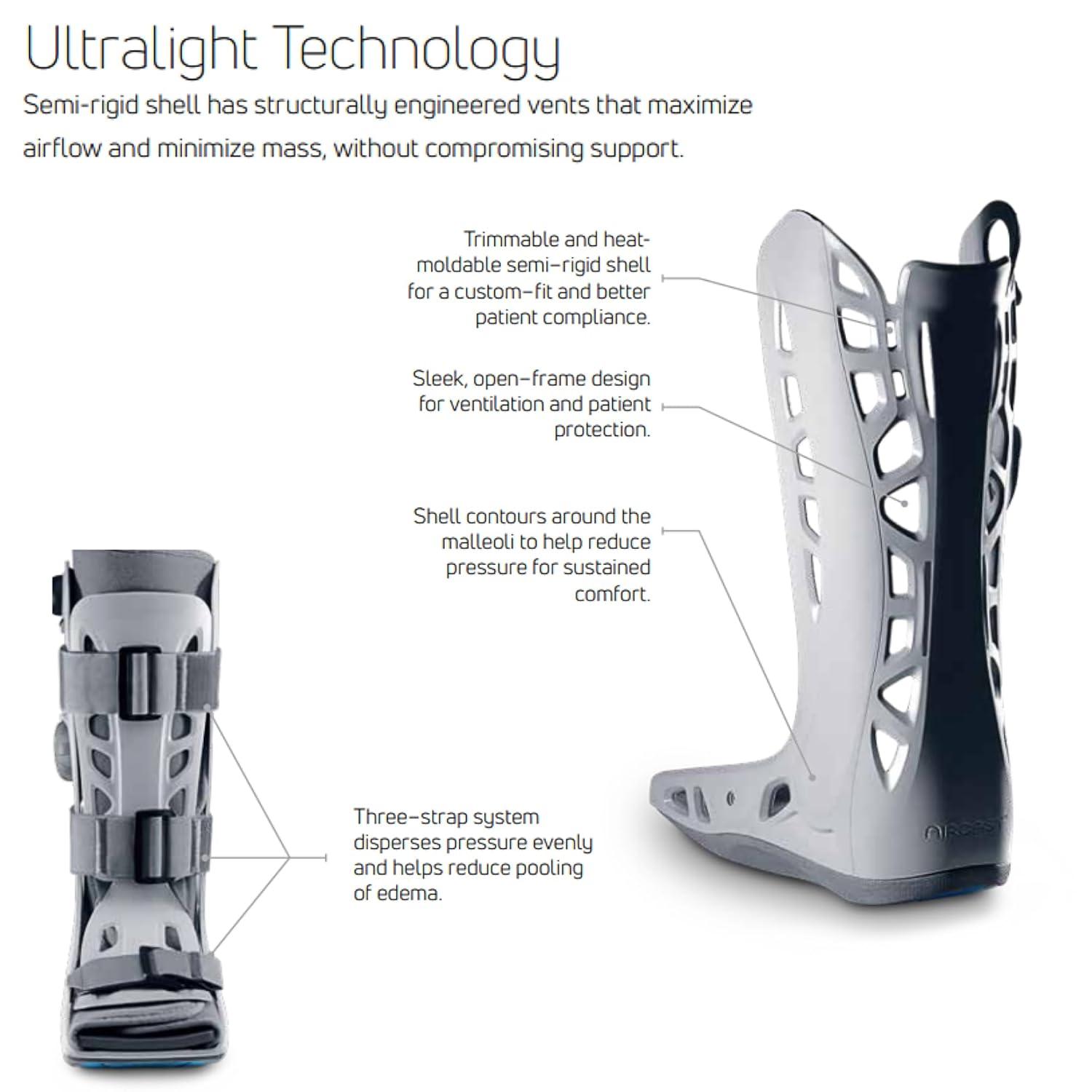 Aircast Walking Boot for Sprained Ankle | Orthopedic Walker Brace ...