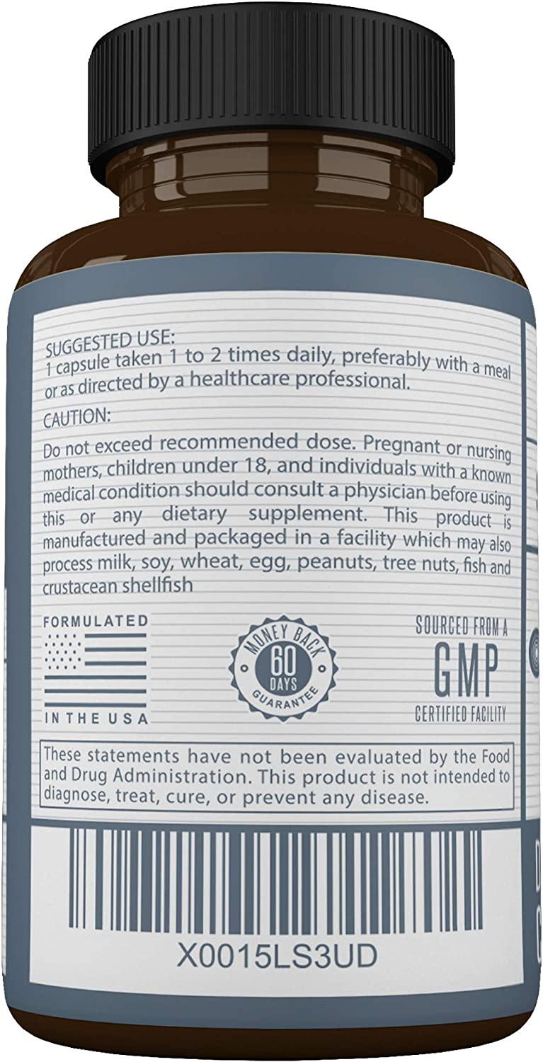 Acetyl L-Carnitine with Alpha Lipoic Acid Capsules - 525mg ALCAR ...