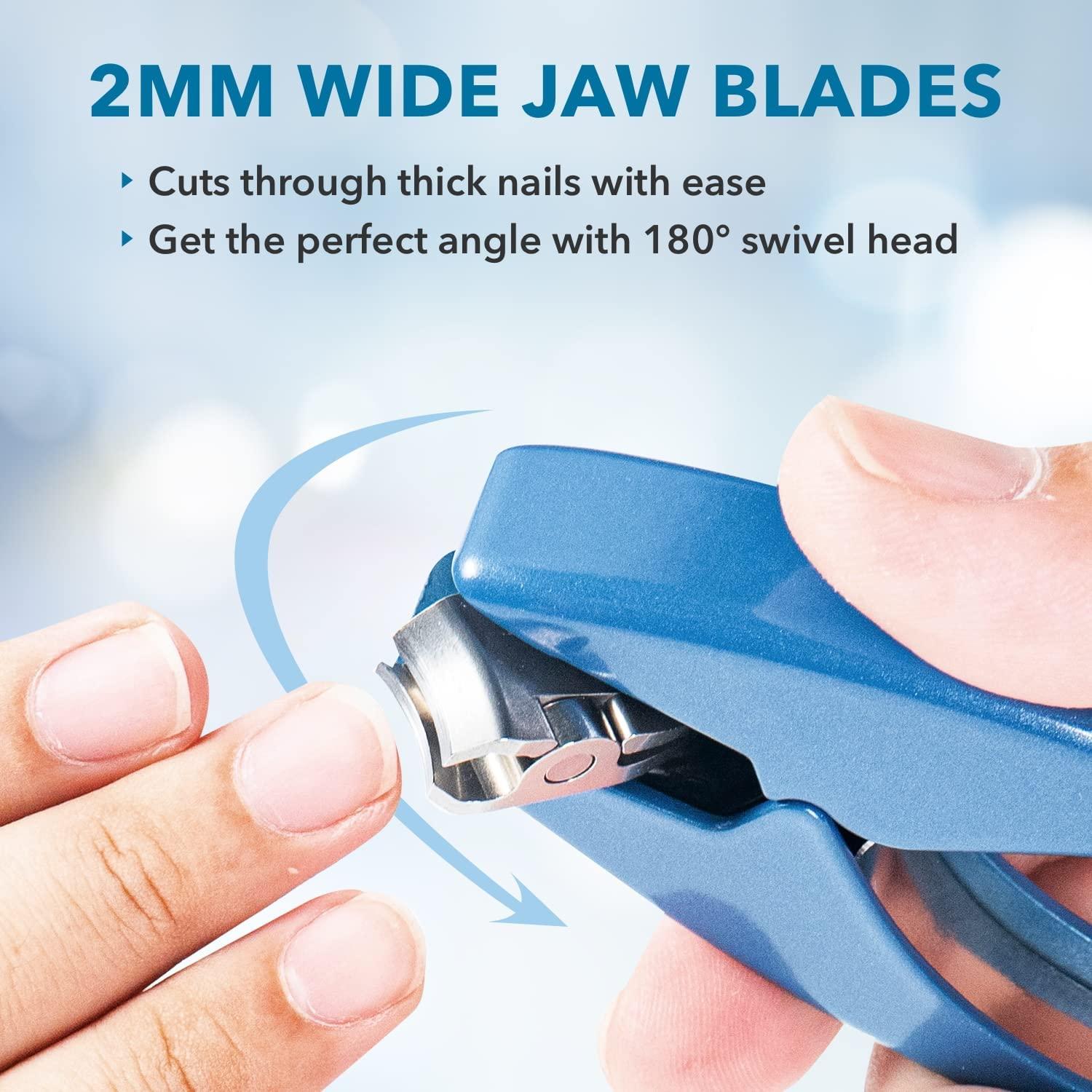 Clipperpro Omega Select Fingernail Clipper - Heavy-Duty Nail Cutter for ...