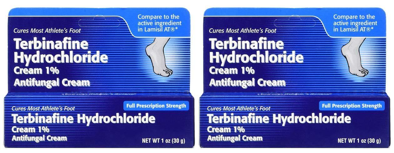 Lamisil Terbinafine Hydrochloride AntiFungal Cream - 1oz (2 Pack) | Buy Now with Express ...