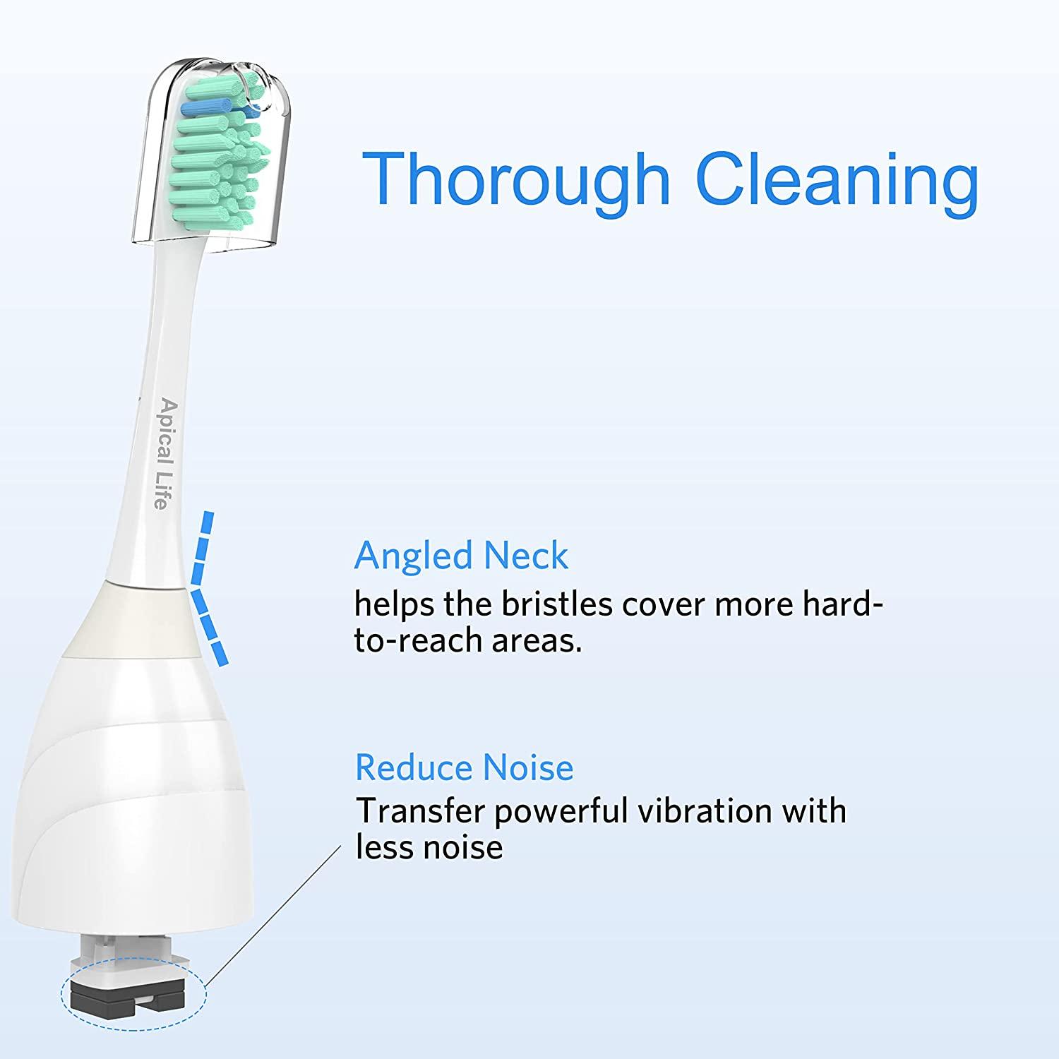 Replacement Toothbrush Heads for Philips Sonicare E-Series - 6 Pack ...